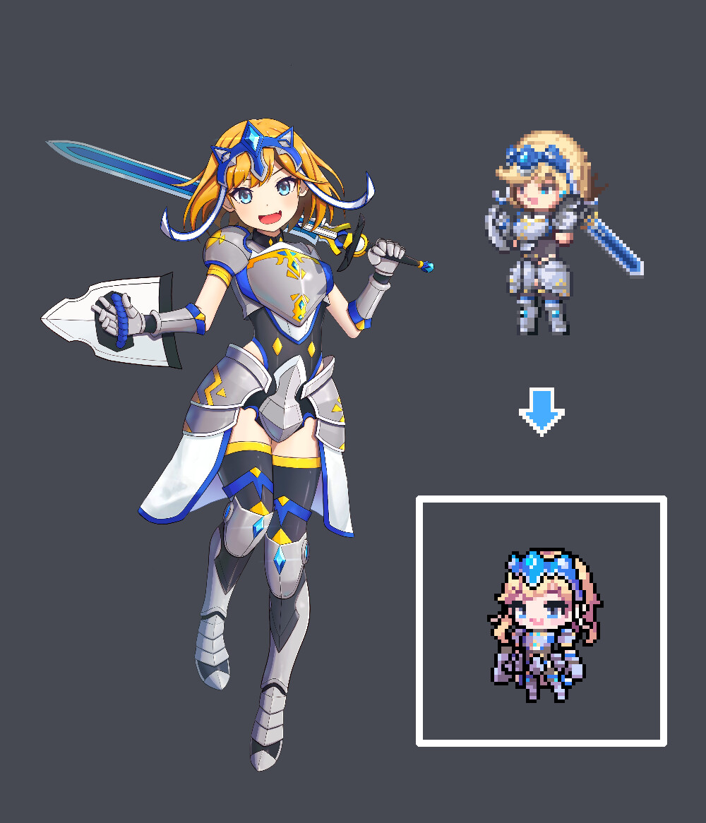 ArtStation - Test practice [ Pixel Art ]