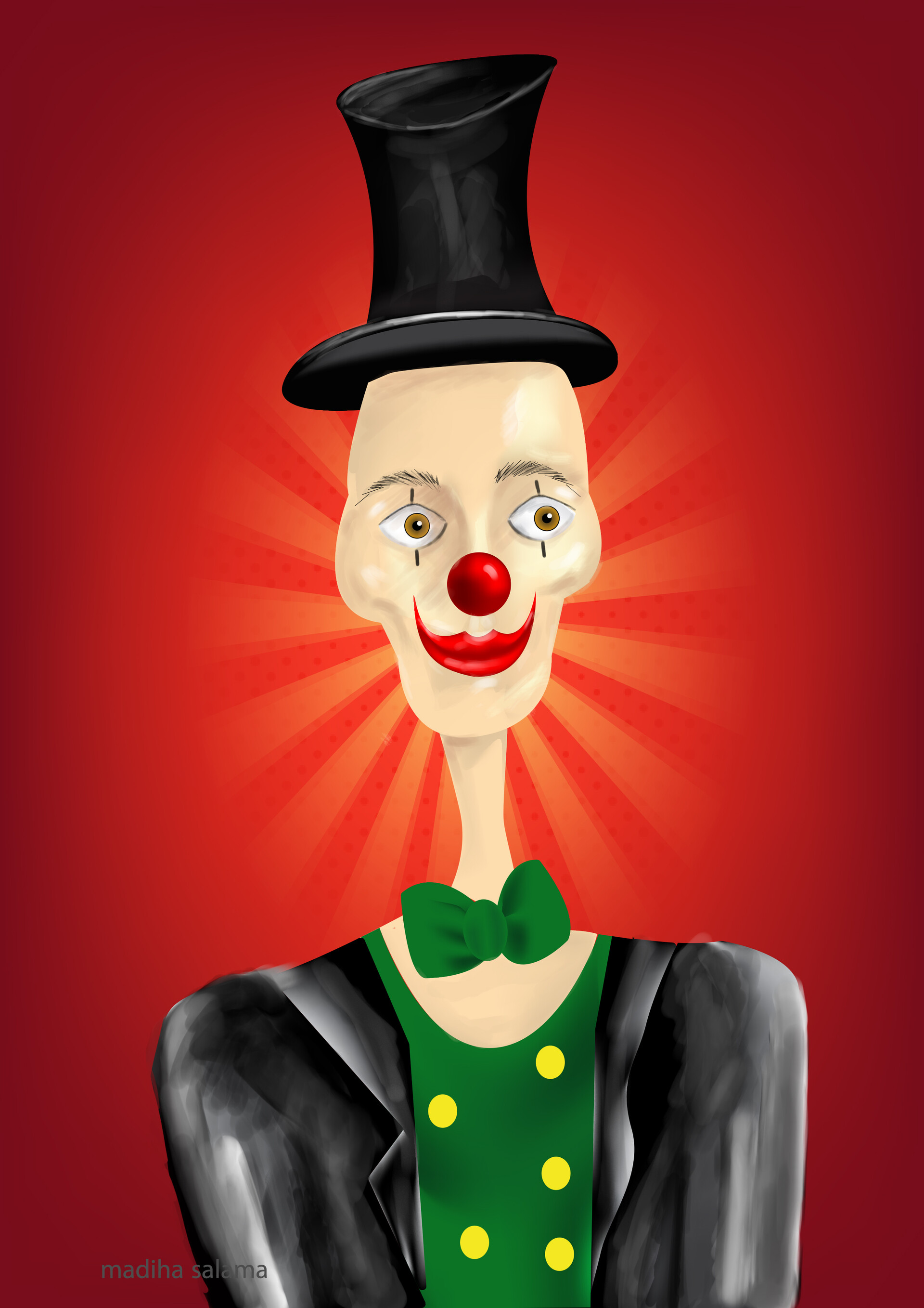 ArtStation - character design ( clown 1)