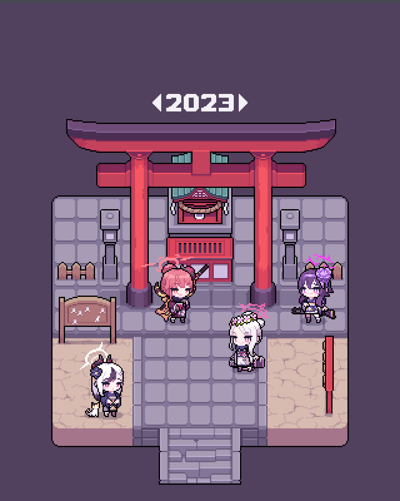 ArtStation - BlueArchive_Problem Solver 68 [ Pixel Art ]