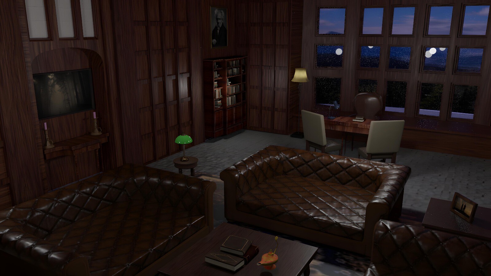 ArtStation - 3D Vintage Room Scene