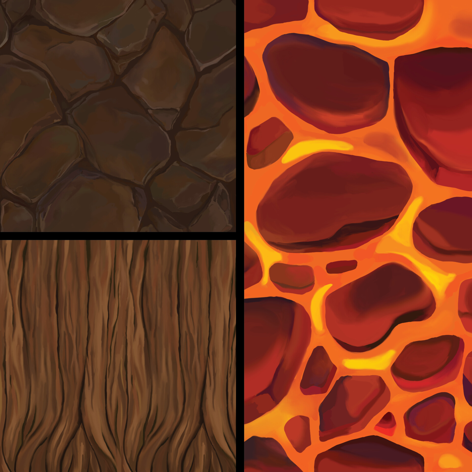 lava texture tile