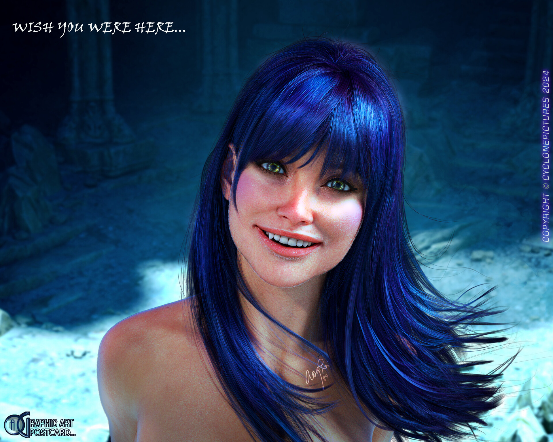 ArtStation - Wish U were here... (rendered in natural light)