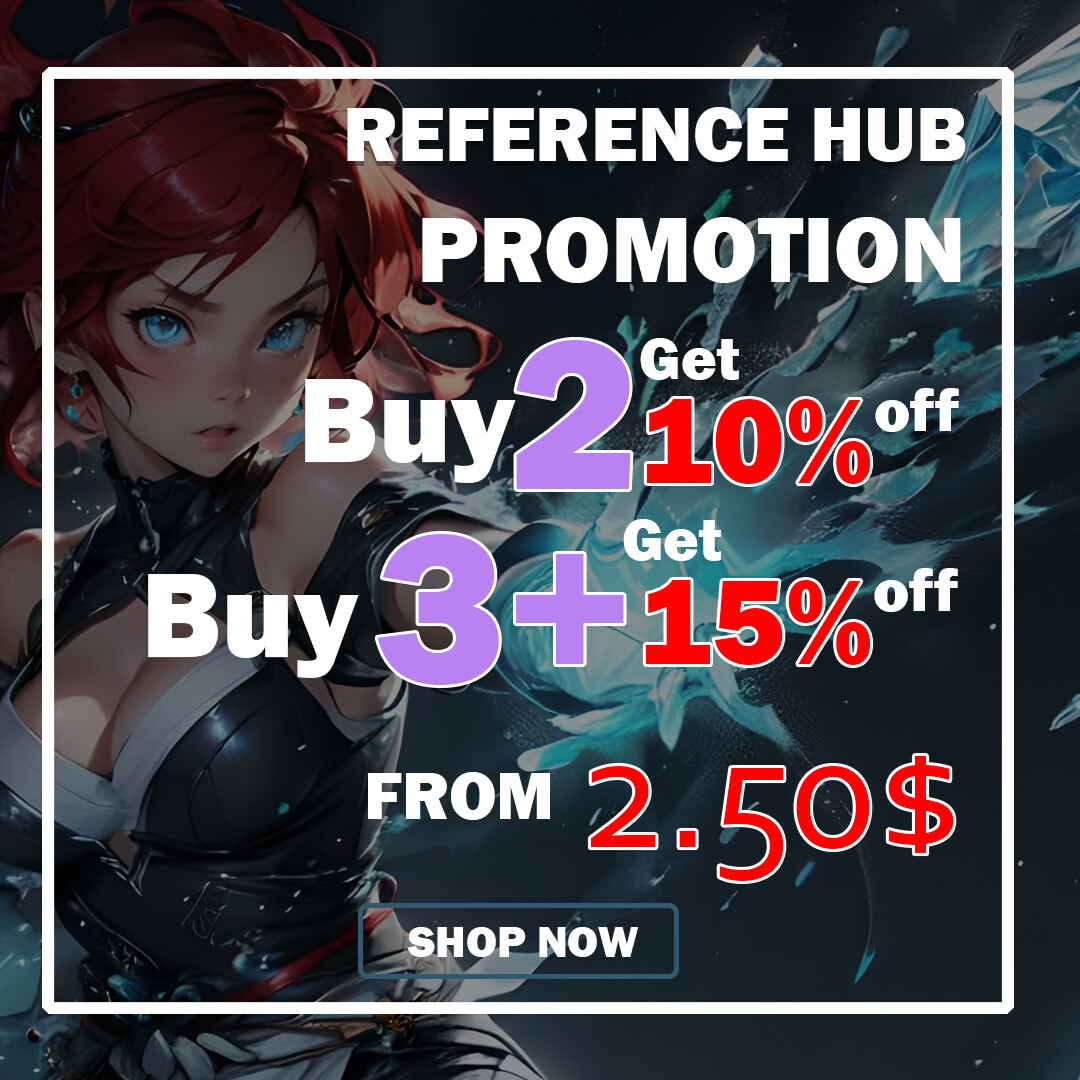 ArtStation - ReferenceHub SUPER DEAL buy 2 Get 10%, 3++ Get 15% - Don't Miss Out!