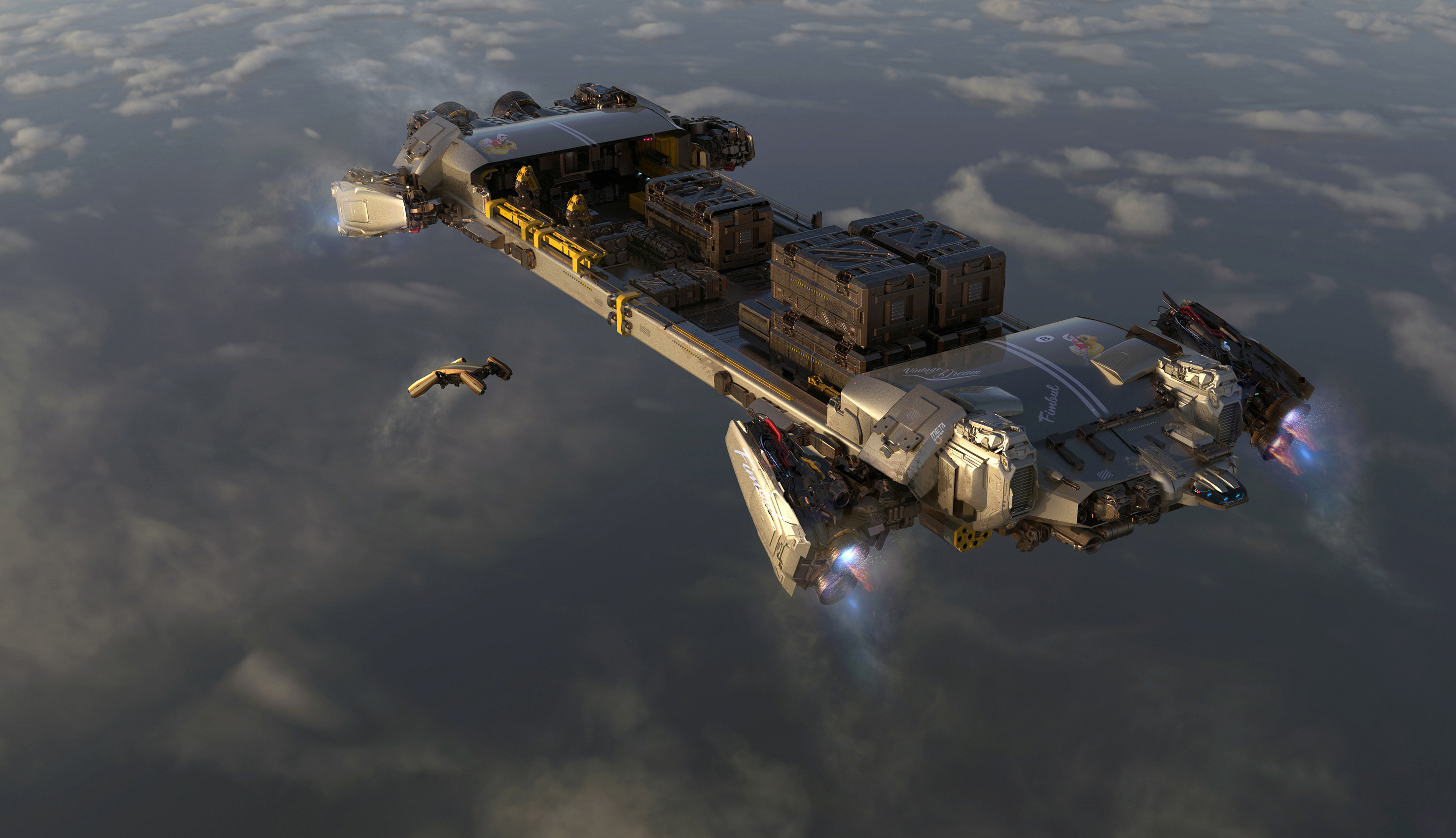 STAR ATLAS - Fimbul Sledbarge - Concept Part 2 by Gary Sanchez : r ...