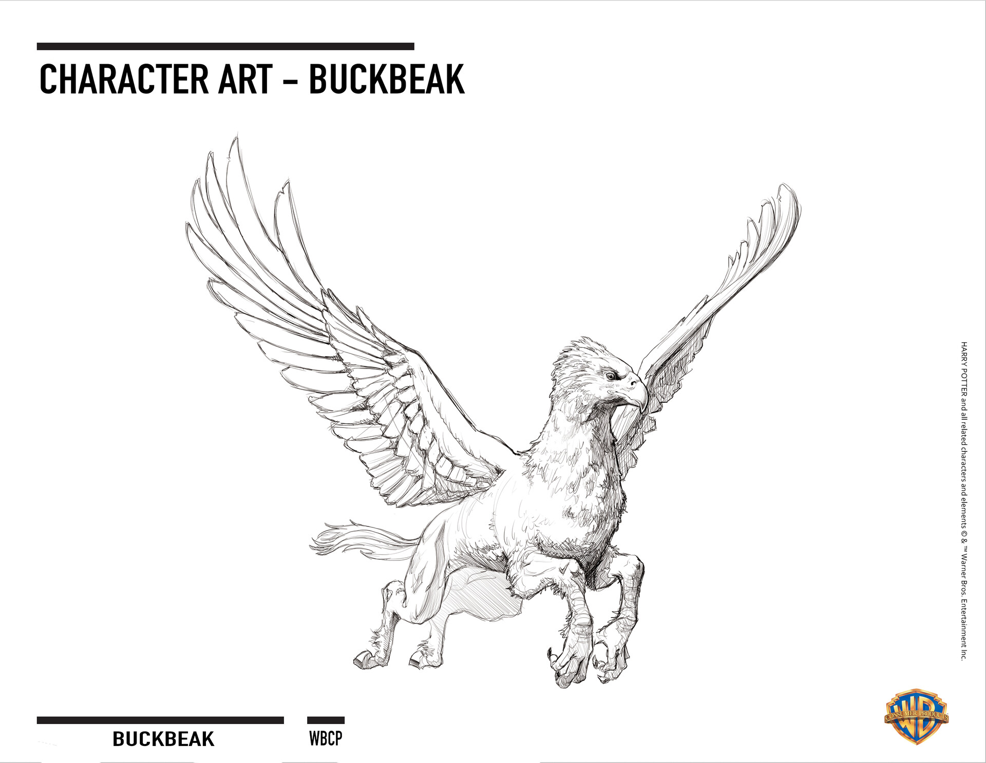 harry potter coloring pages buckbeak