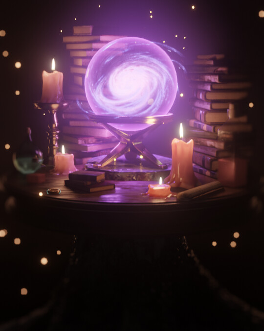 ArtStation - Wizard's table