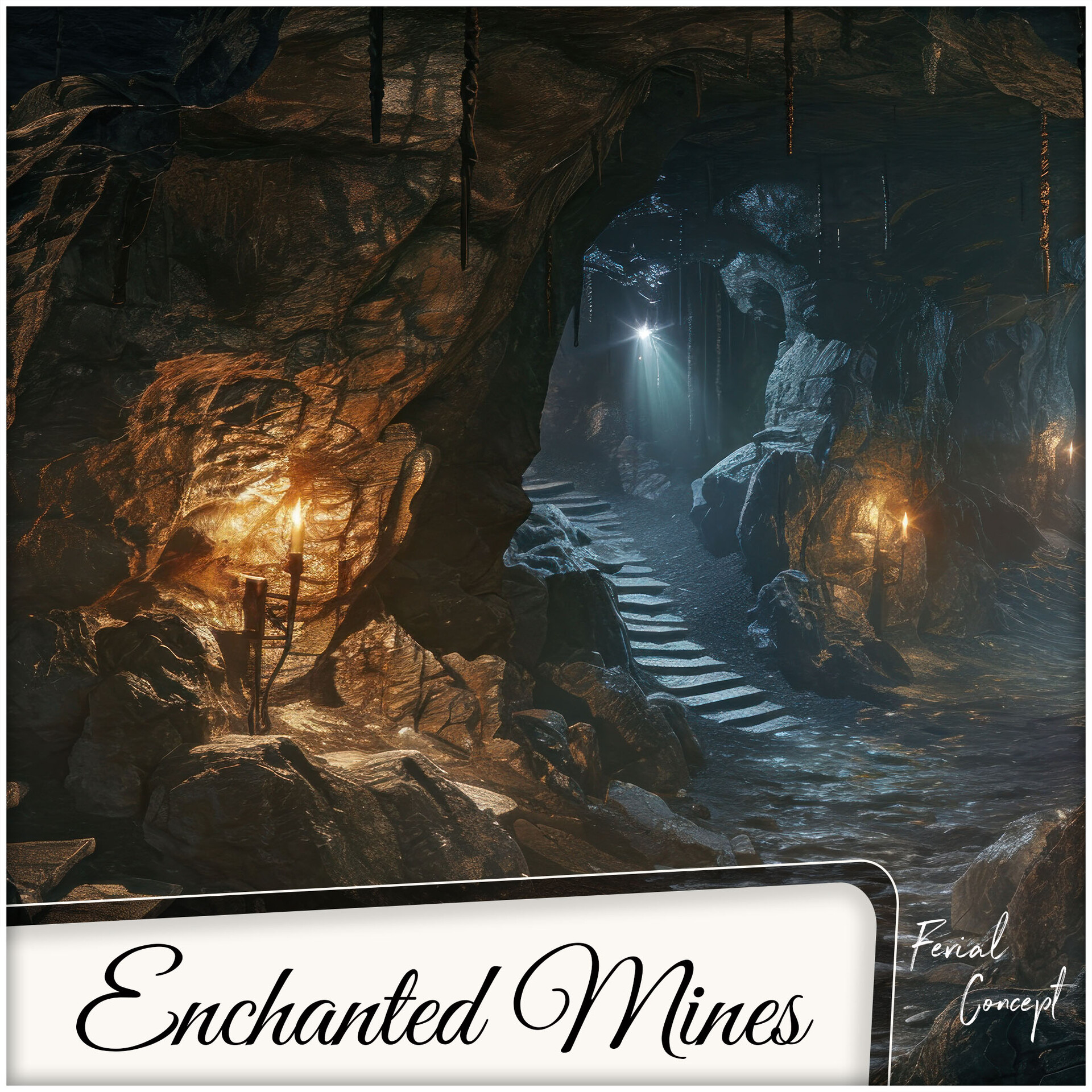 ArtStation - 🔹200 Enchanted Mines Environment Concept Reference Image Pack v.69 |8K|
