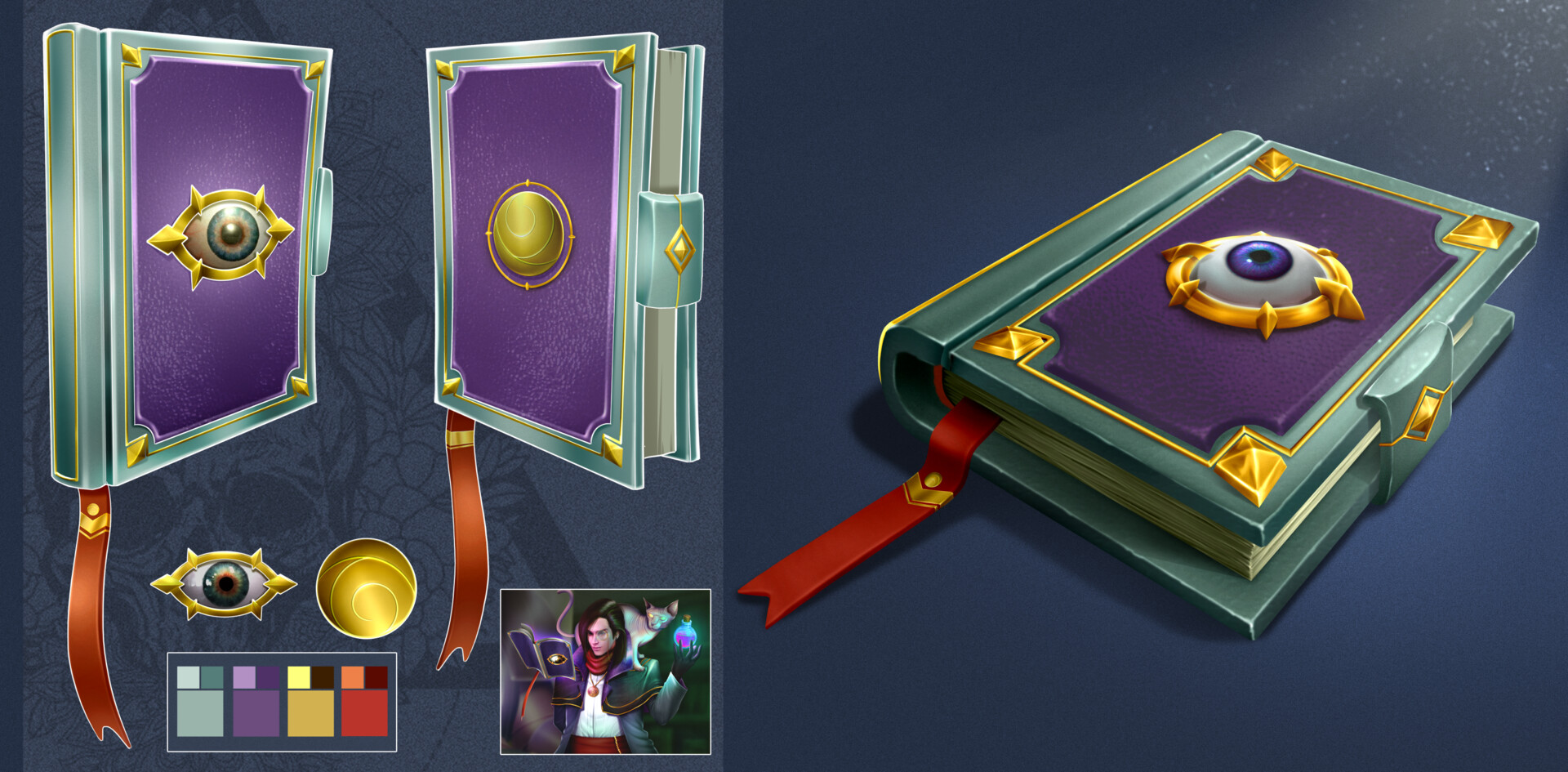 ArtStation - Book of Freedom (Weapon Design)