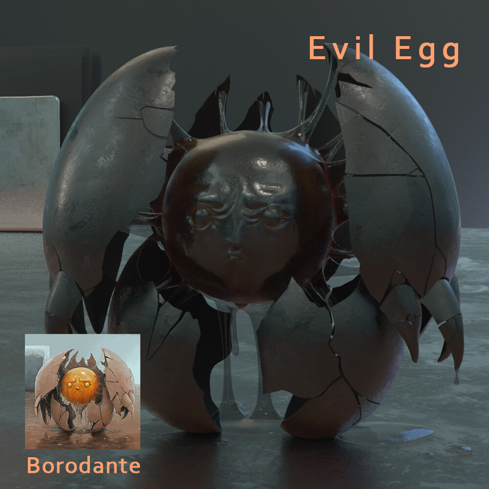 evil bee egg