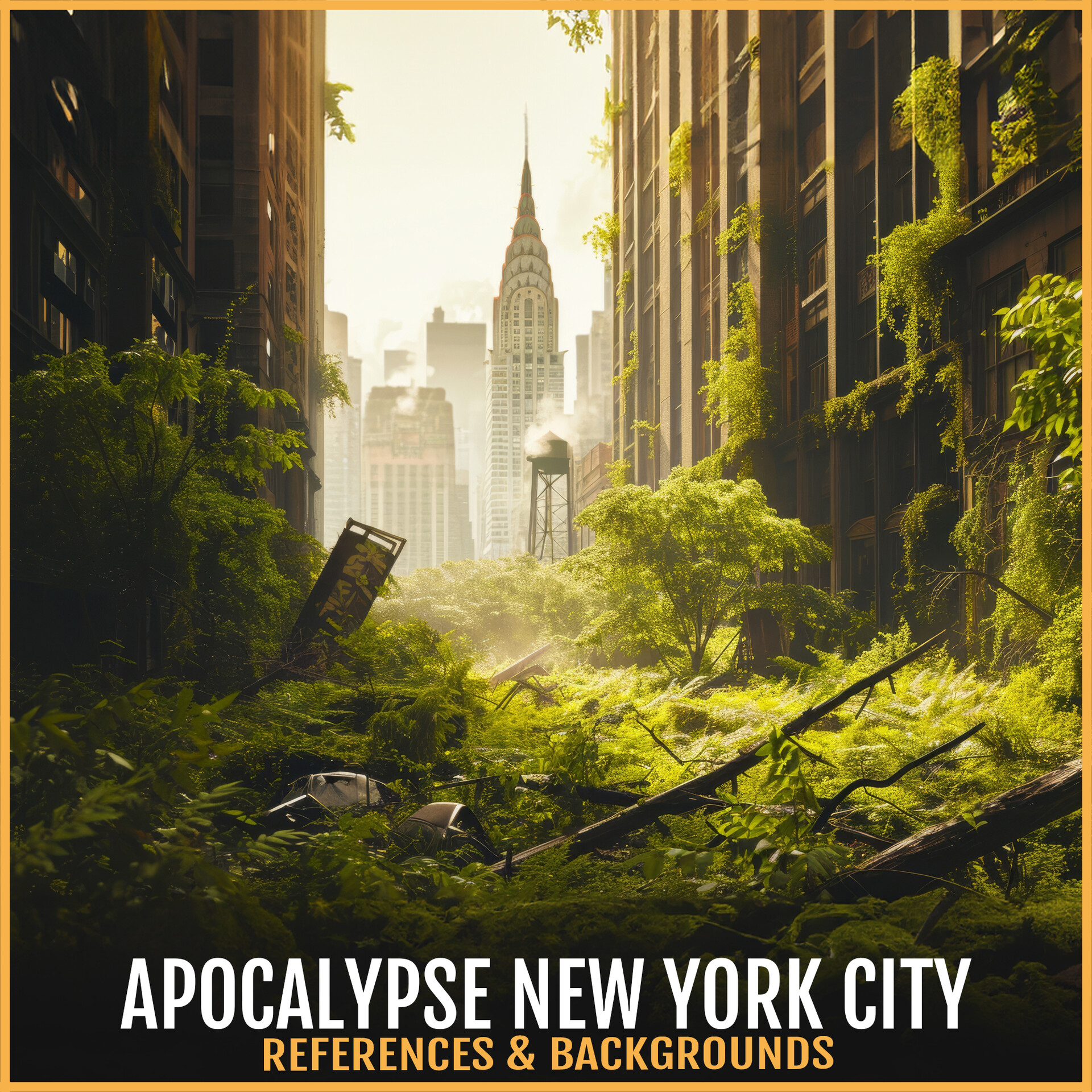ArtStation - 202 Apocalypse New York City