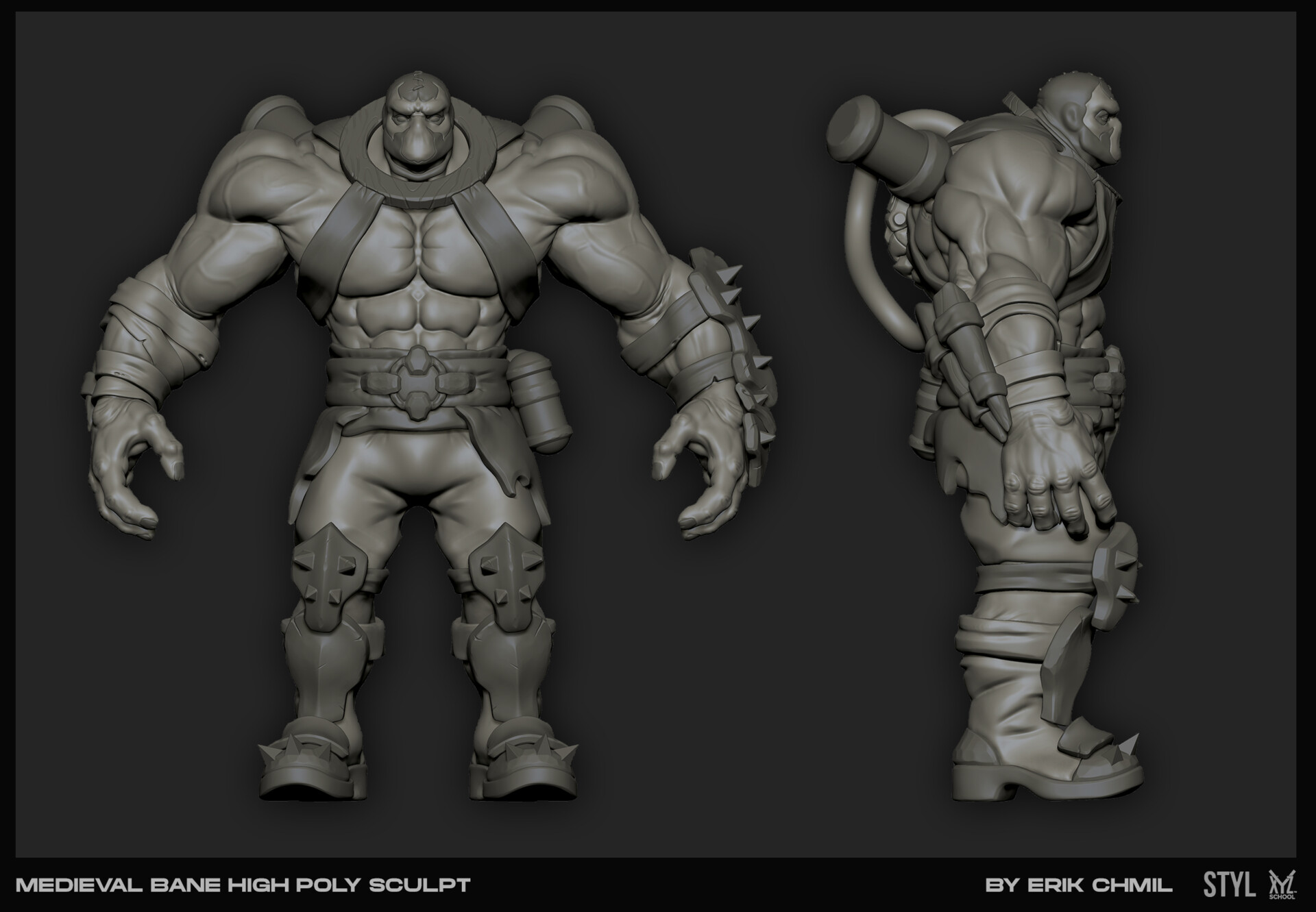 Erik Chmil - Medieval Bane Sculpt