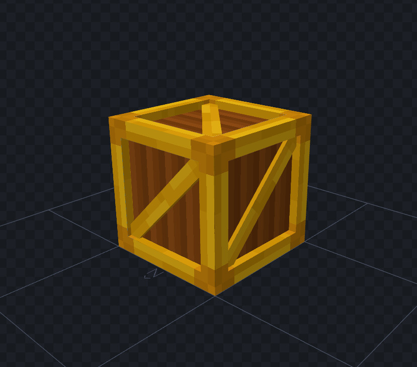 ArtStation - Low-Poly / Pixel-Art Crate