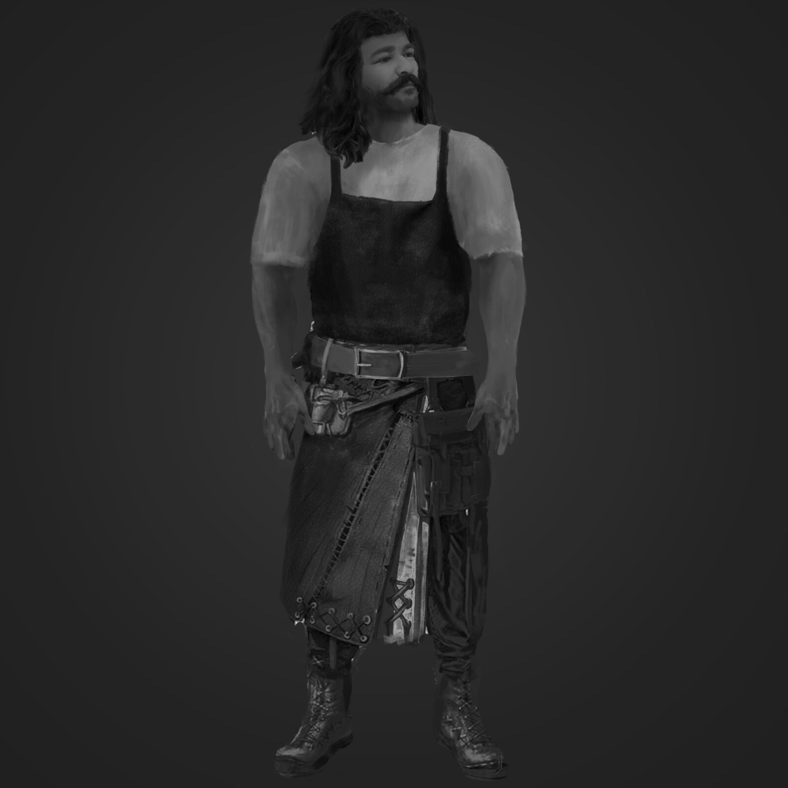 medieval blacksmith clothes