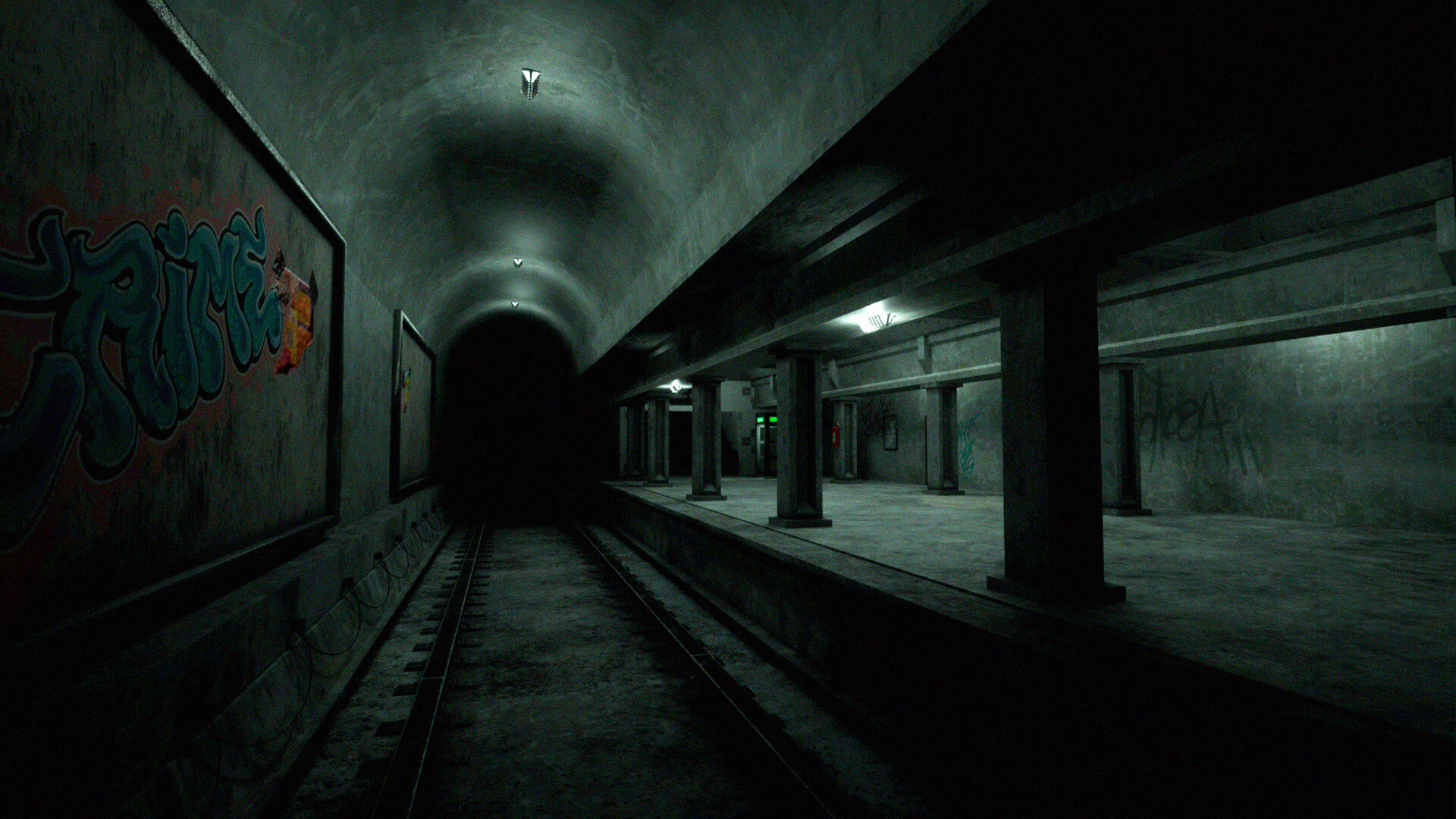 ArtStation - The Matrix Subway