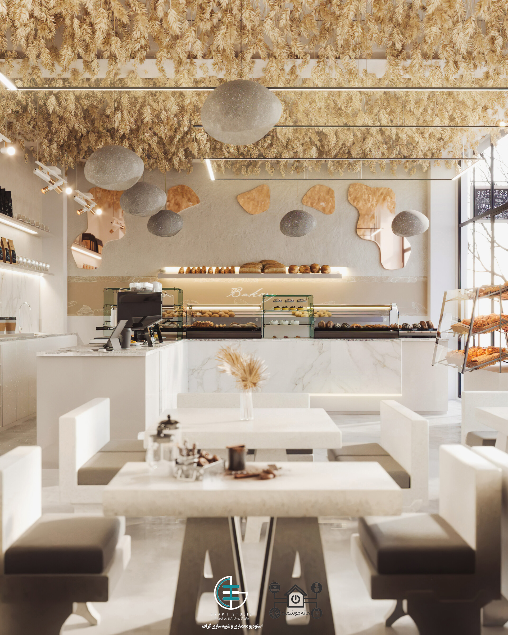 ArtStation - cafe jo interior part 1