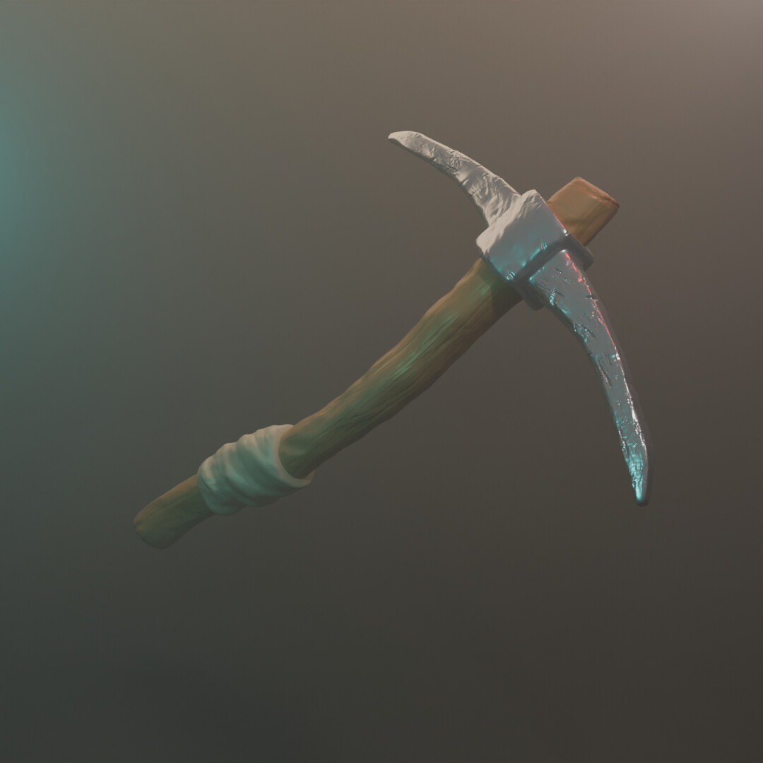 ArtStation - Iron Pickaxe