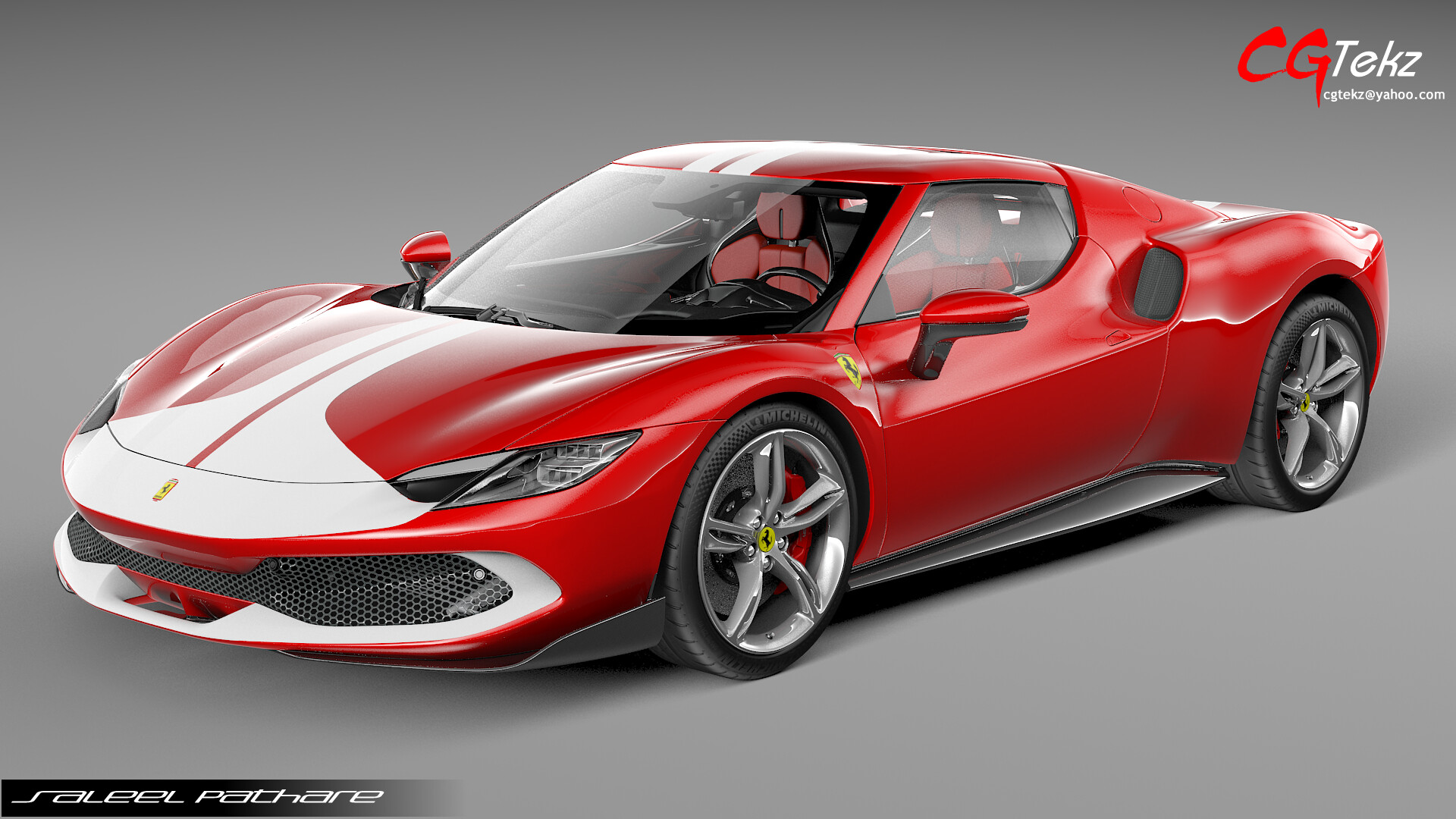 ArtStation - Ferrari 296 GTB Assetto Fiorano