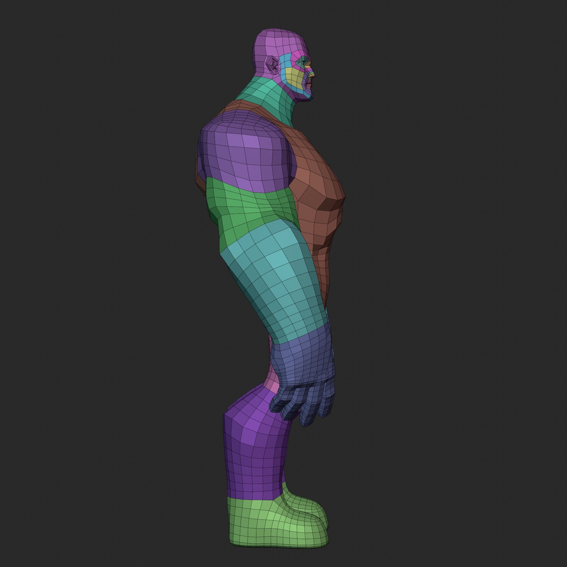 George Zaky - Stylized Infinity Heavy Basemesh
