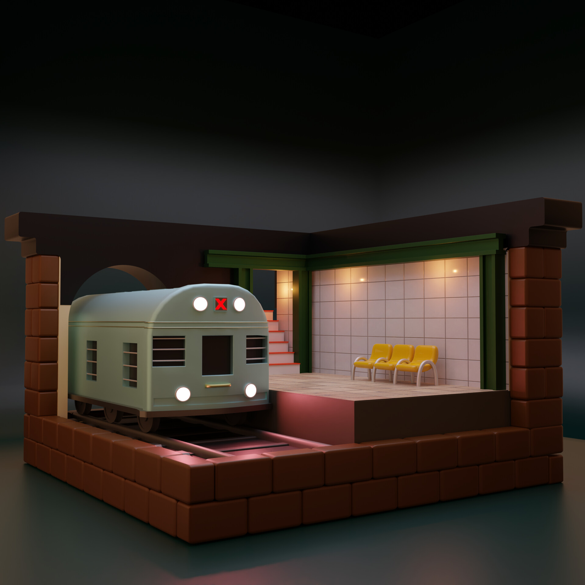 ArtStation - 3D Room (station)