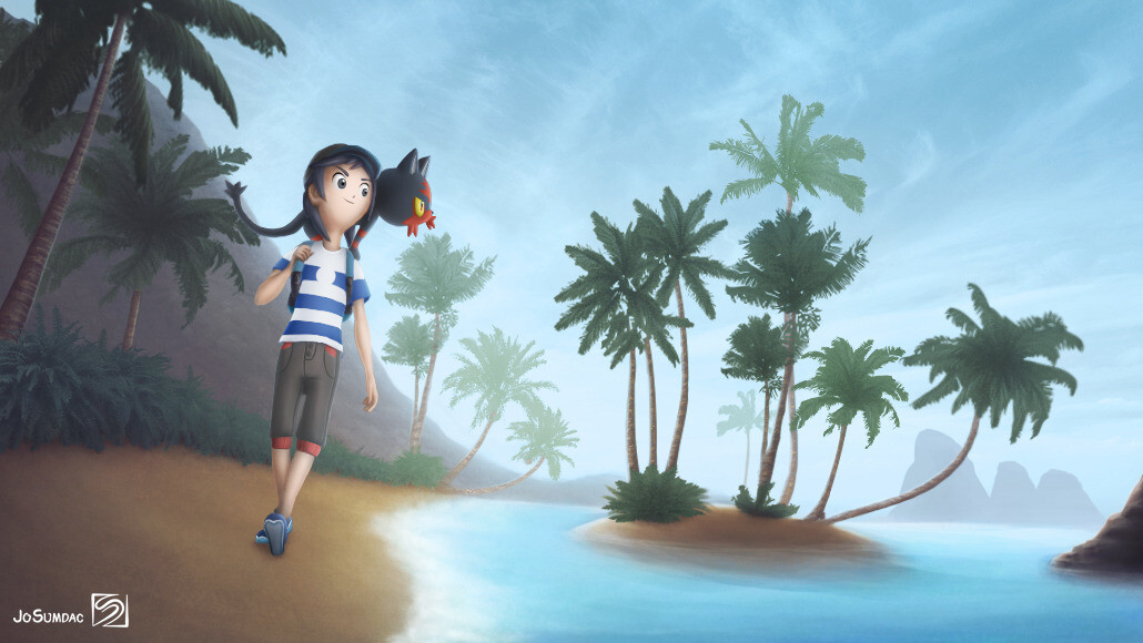 ArtStation - Pokemon Environment