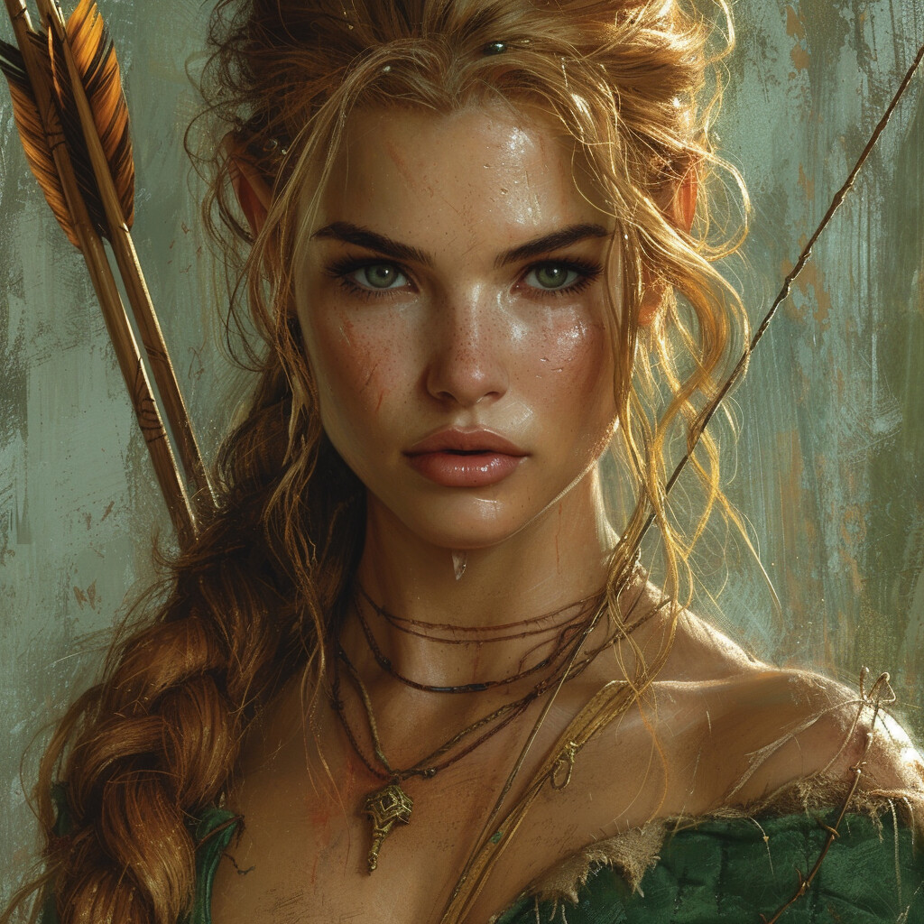 ArtStation - Archer Elf II