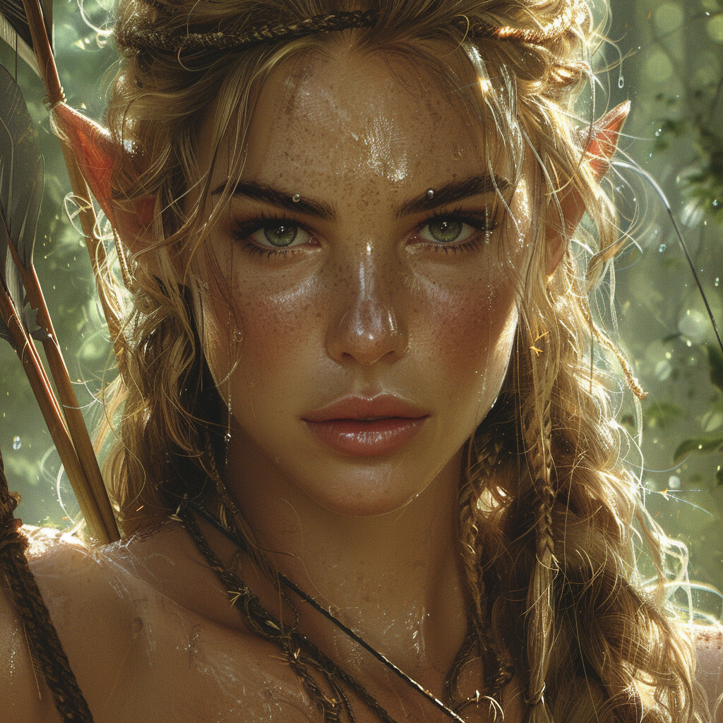ArtStation - Archer Elf III
