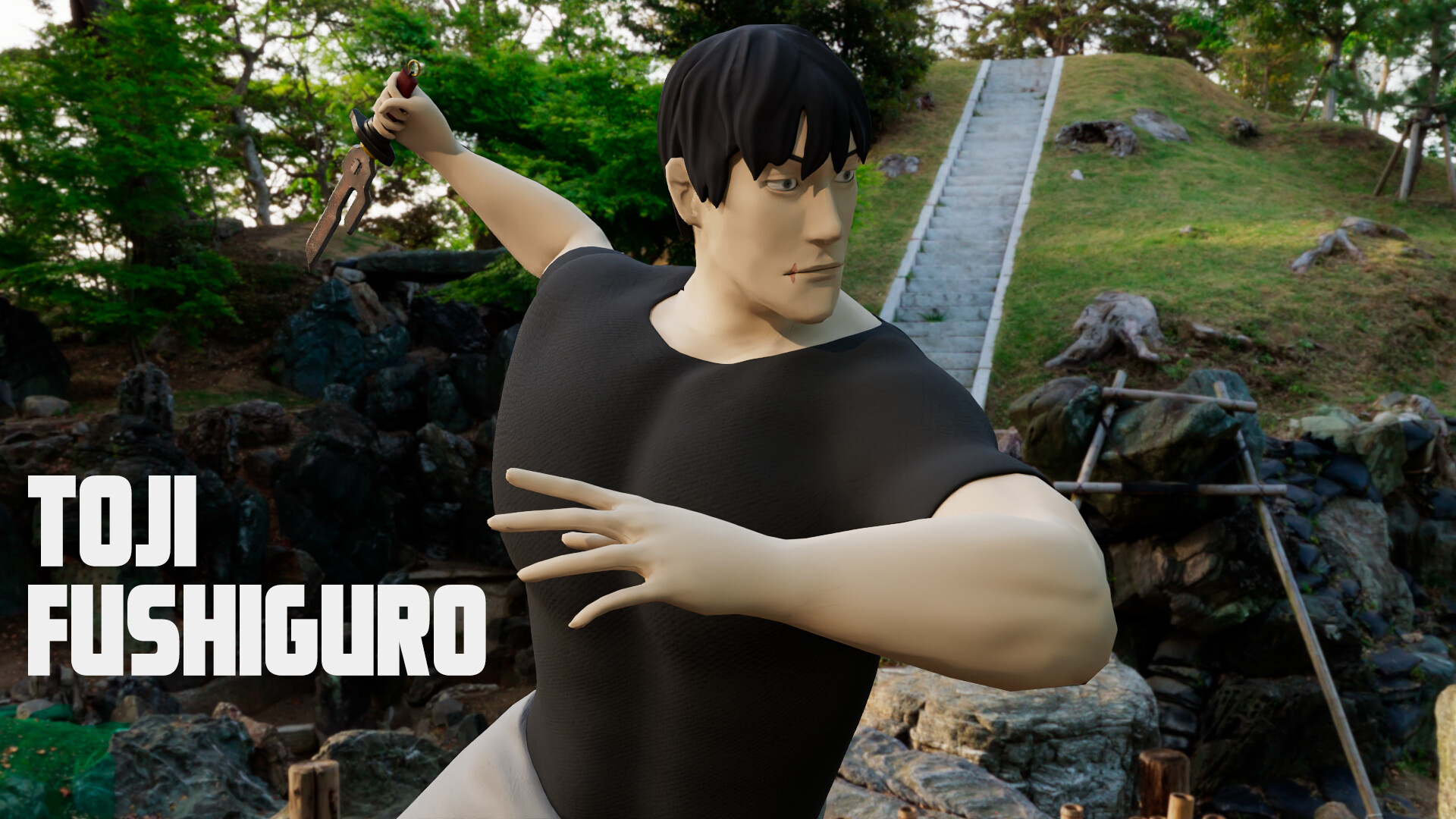 ArtStation - Toji Fushiguro - Jujutsu Kaisen