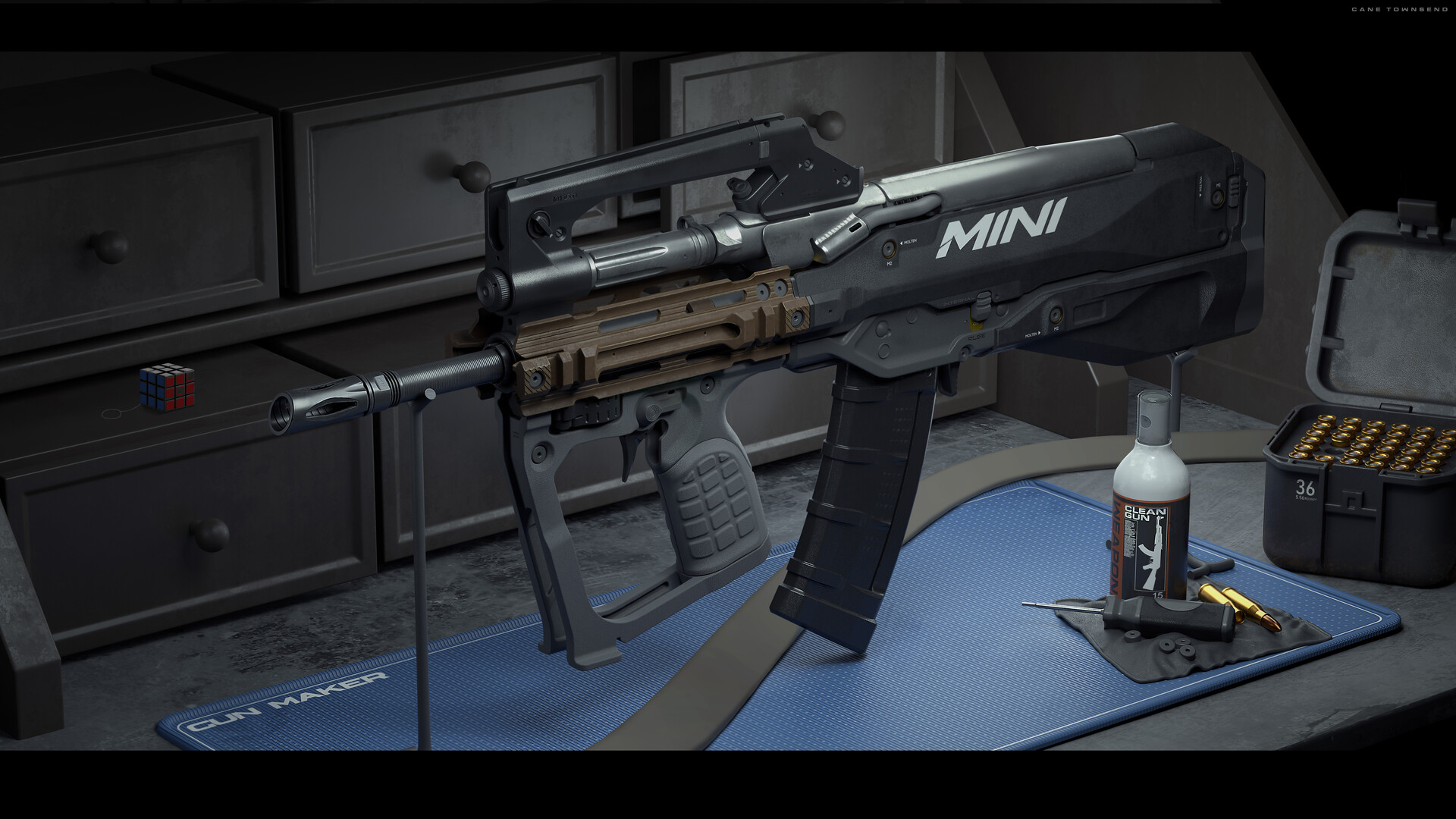 Cane T - Mini - Rosa | Machine Gun