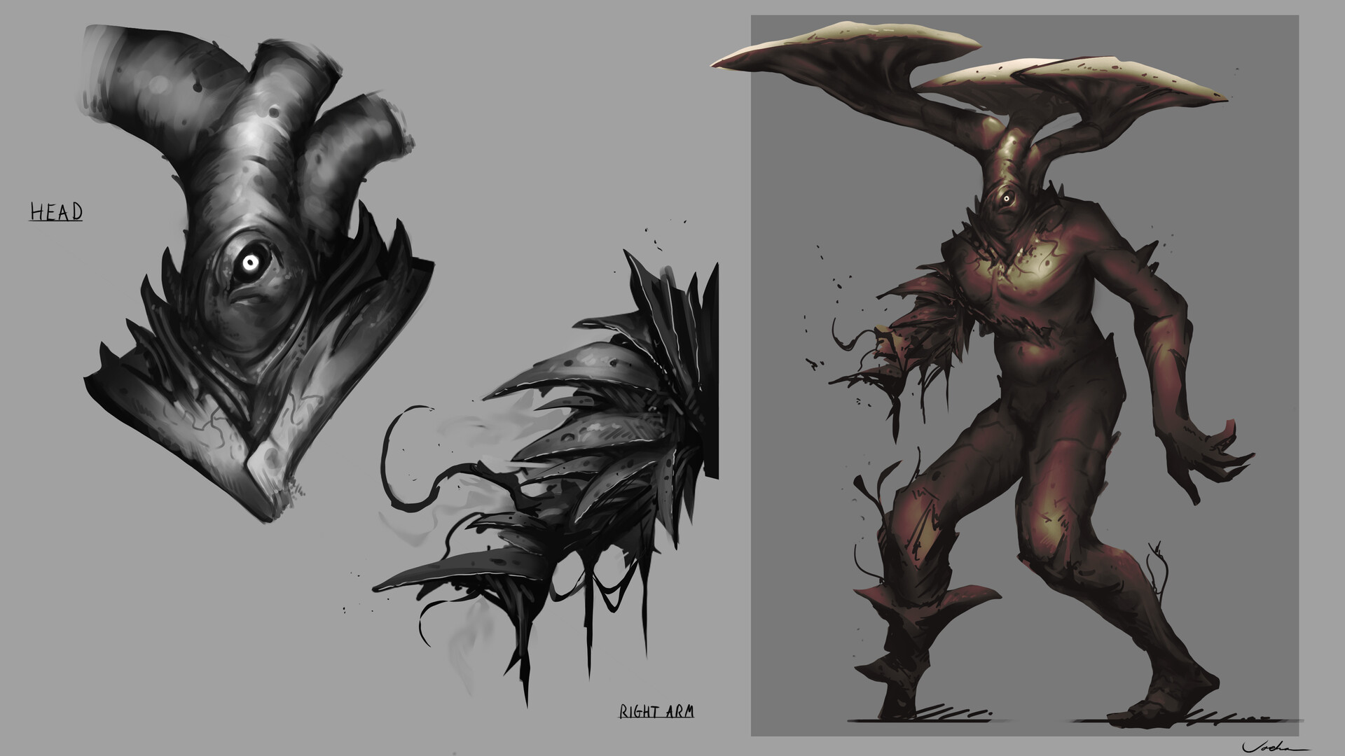 ArtStation - Mushroom Monsters