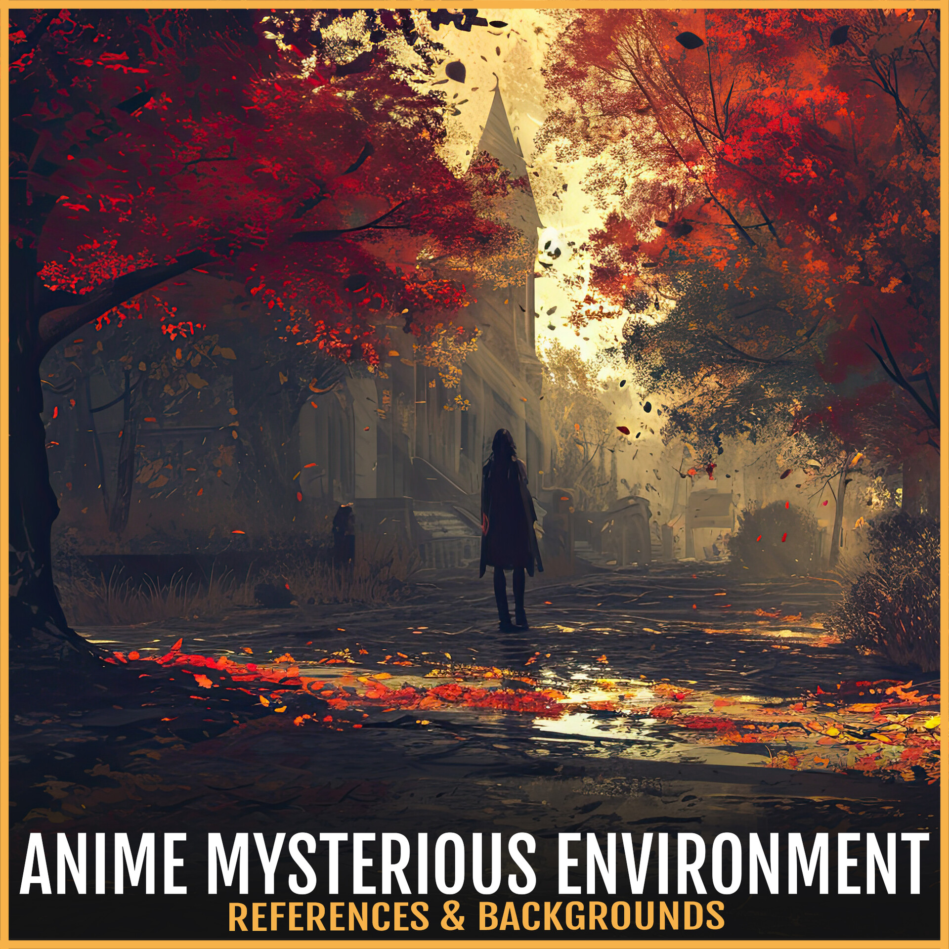 ArtStation - 707 Anime Dark Mysterious Environment