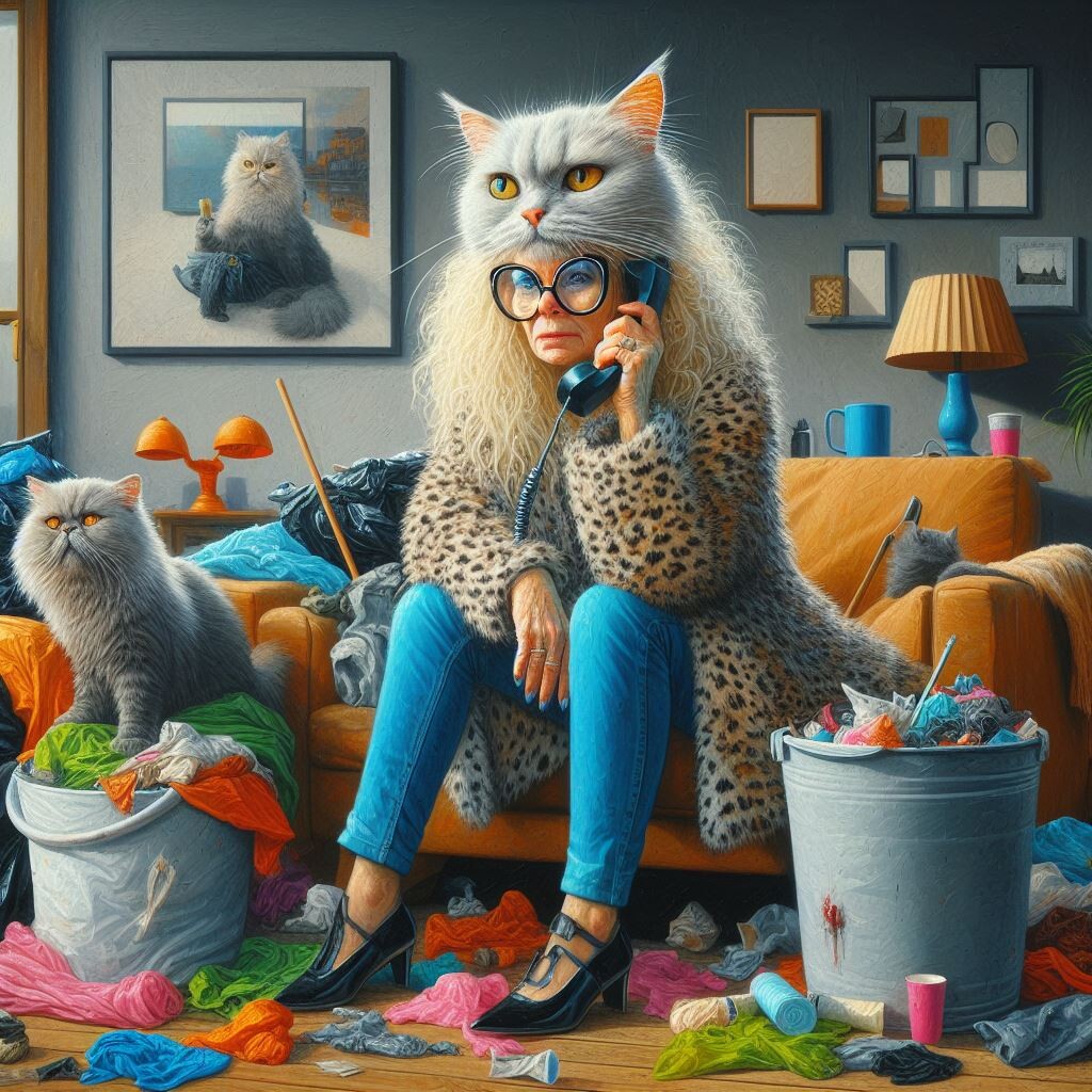 ArtStation - "Trash Queen" impasto