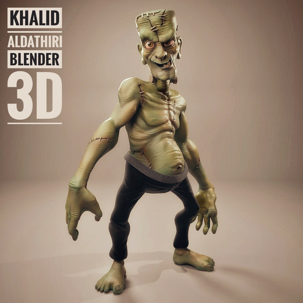 ArtStation - frankenstein monster