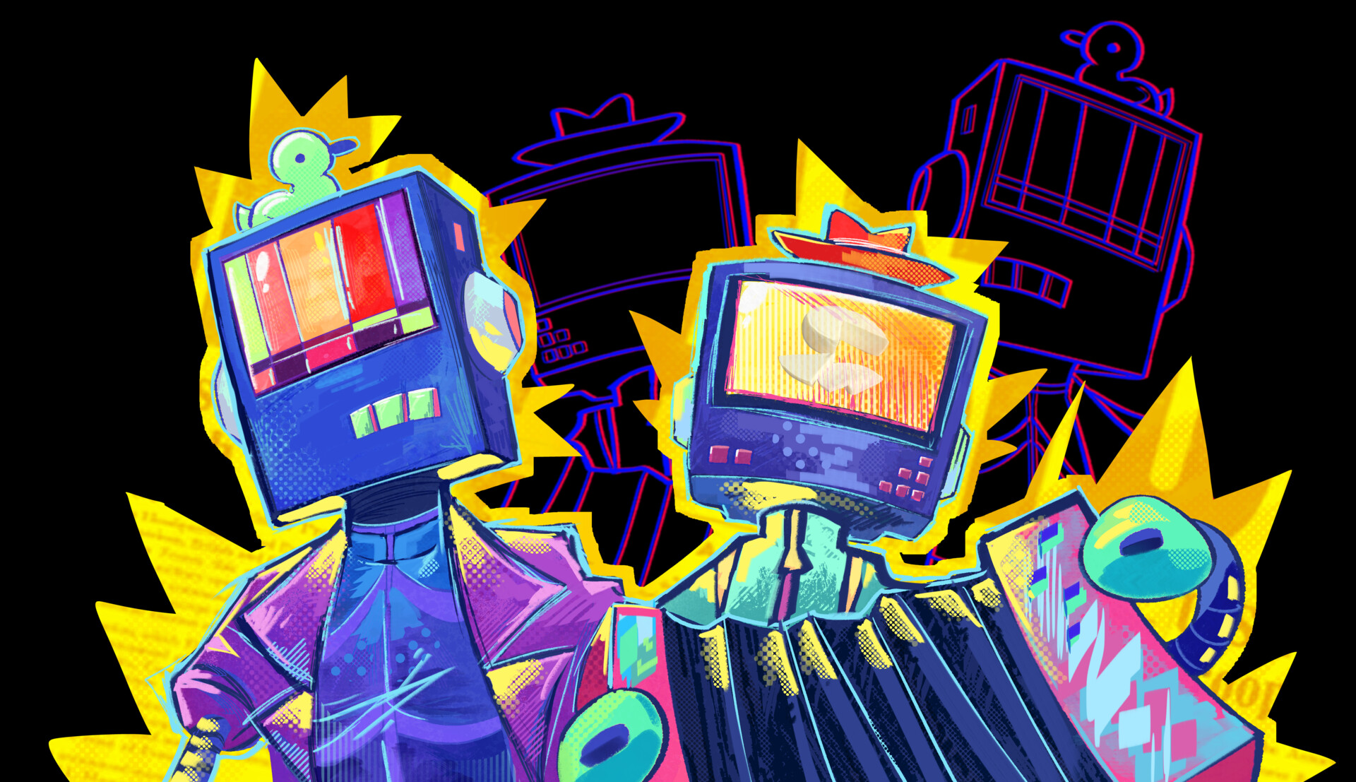 ArtStation - Computer brothers from Paine , 31 minutos