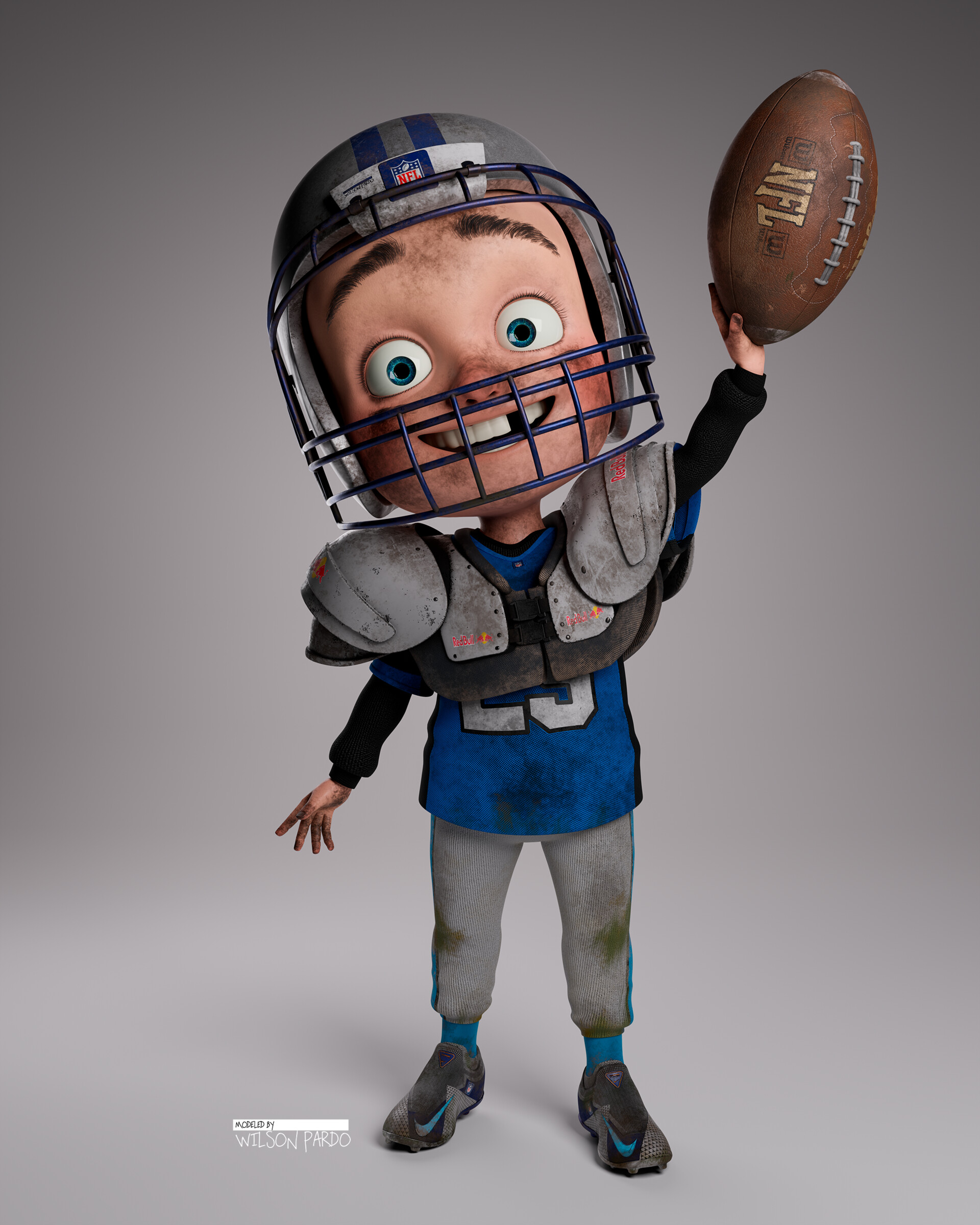 ArtStation - NFL Kids