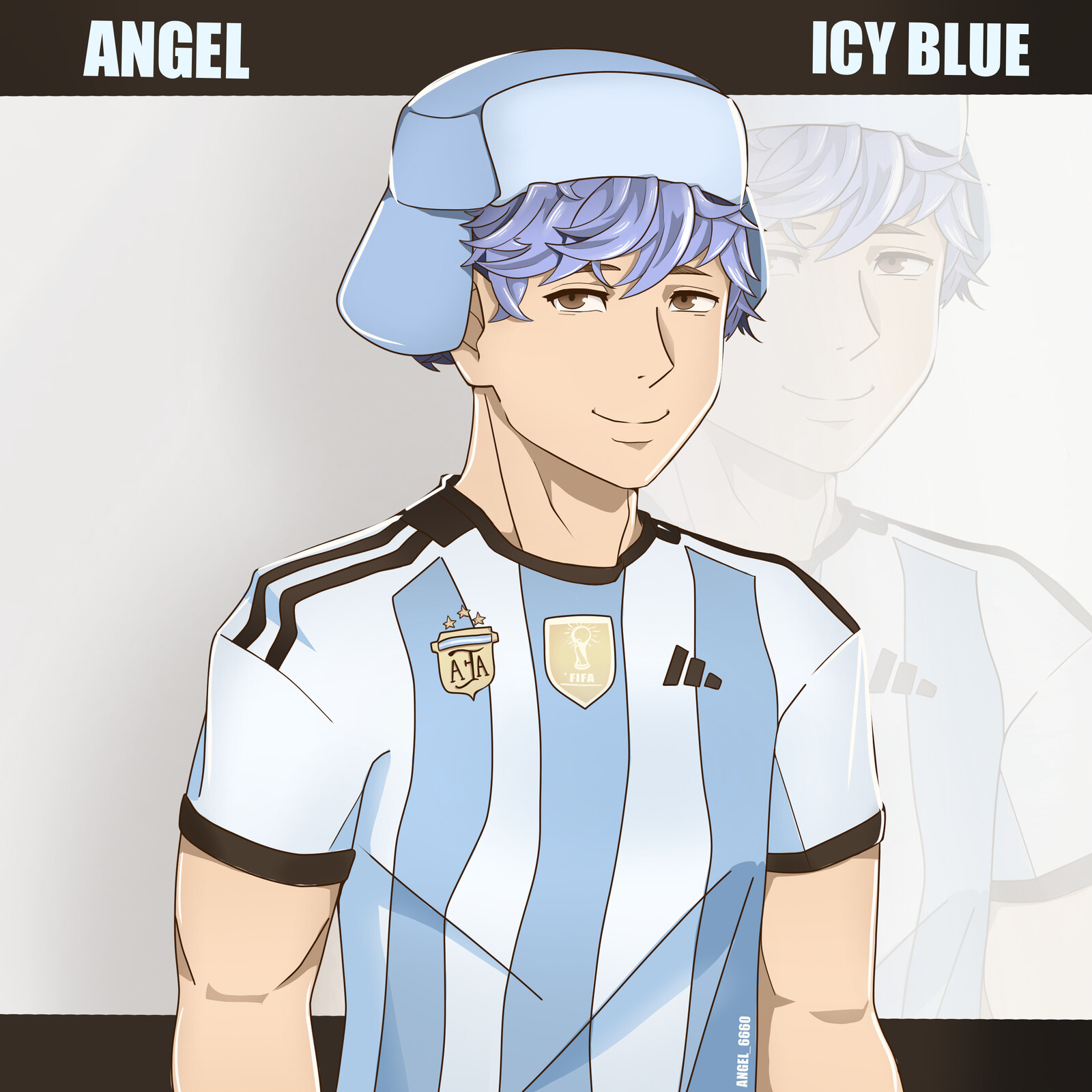 Sra. Potato_S2 - JJK Oc Style - Icy Blue