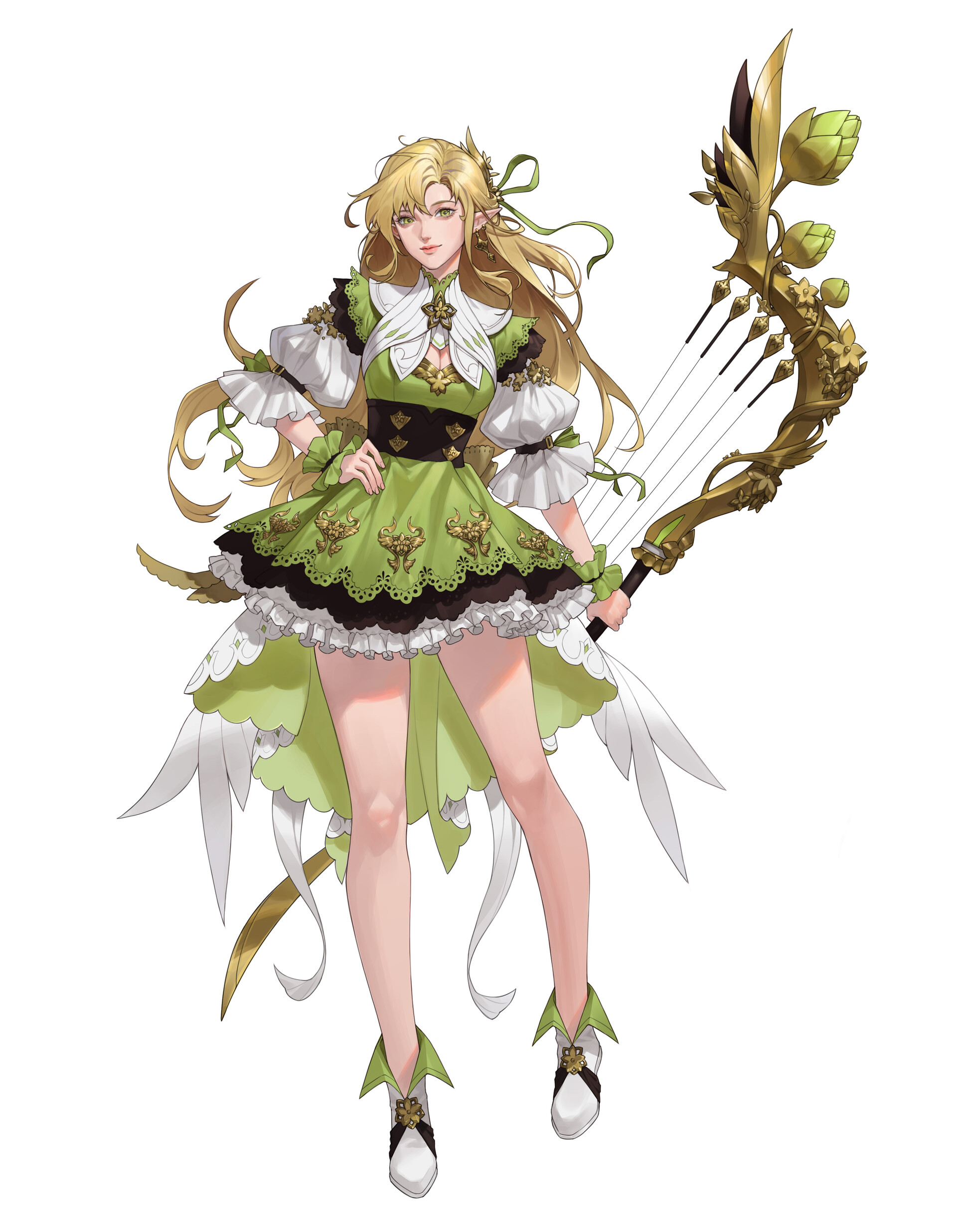 ArtStation - forest elf archer