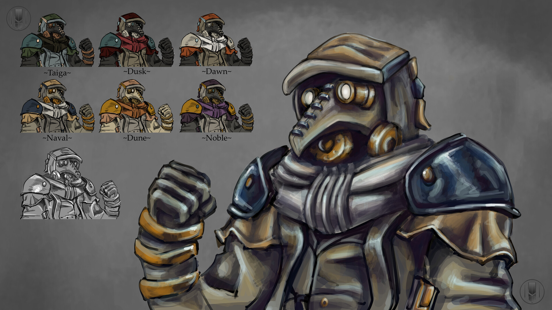 ArtStation - Diesel-punk Plague Doctor