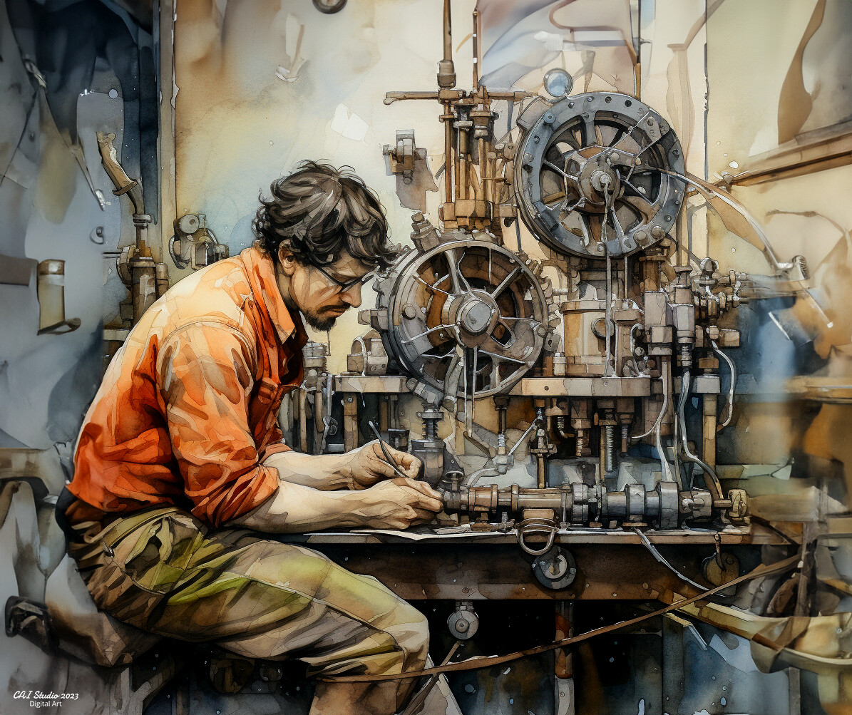 ArtStation - The joy of mechanics