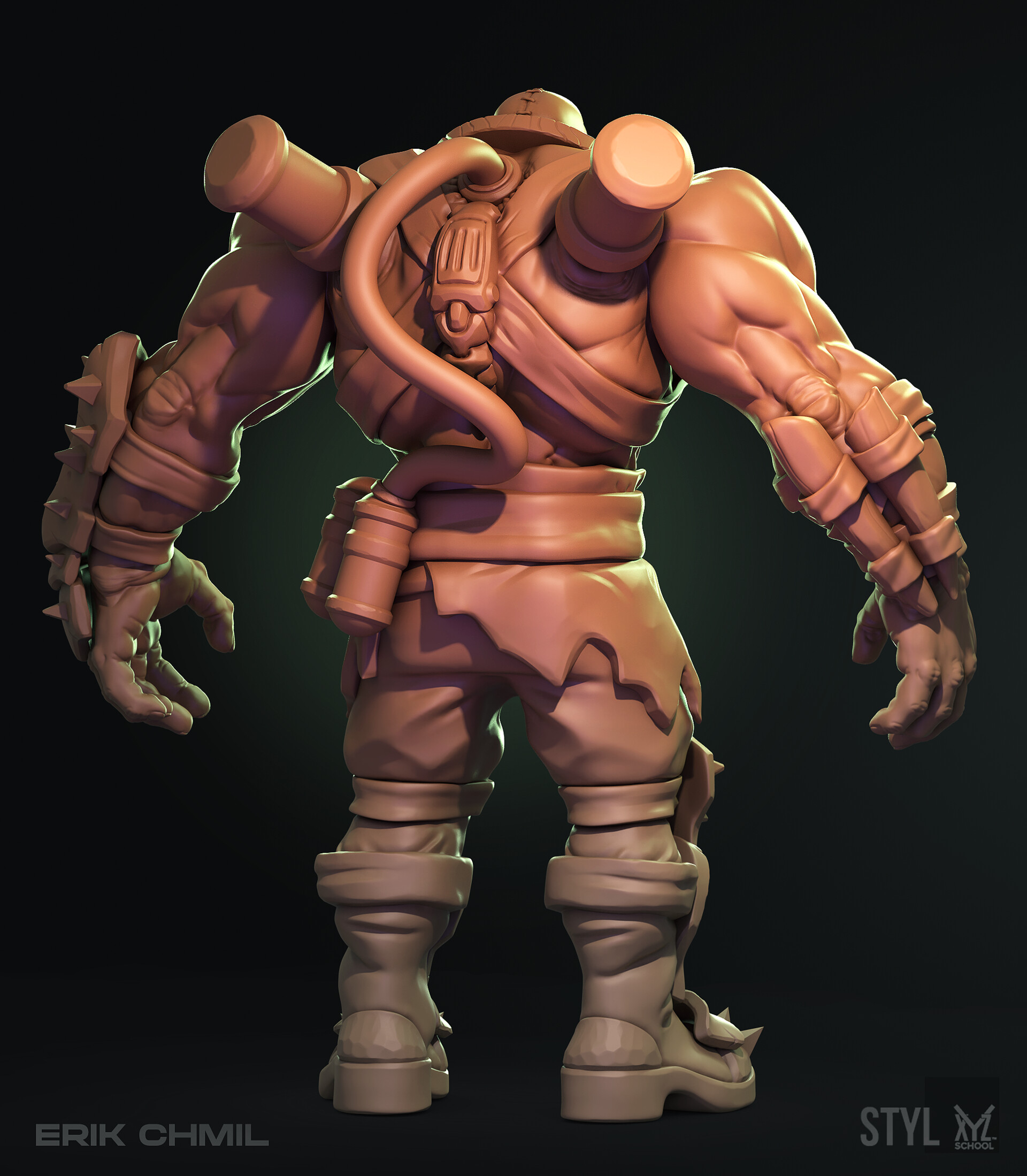 Erik Chmil - Medieval Bane Sculpt