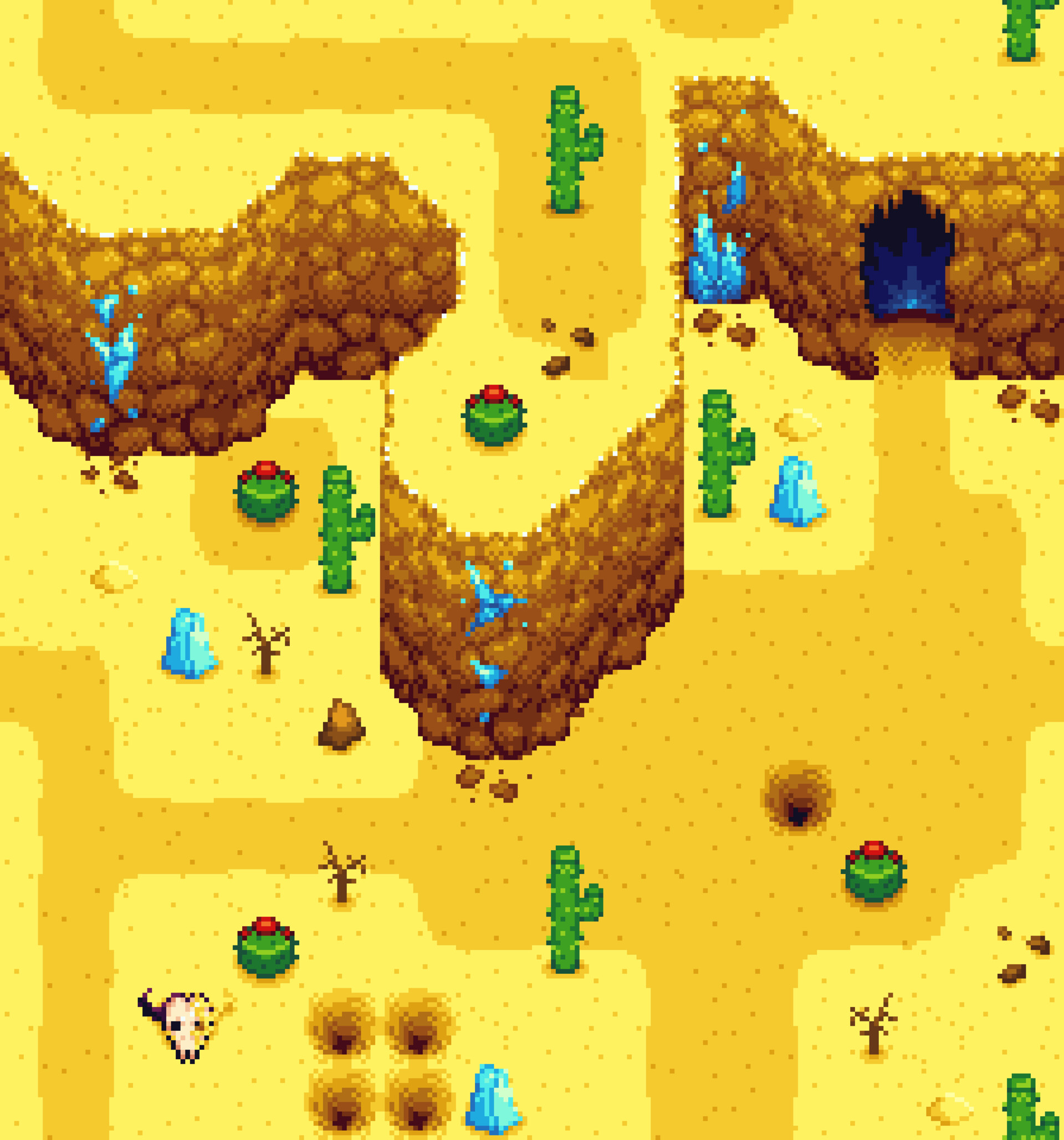 ArtStation - Glass Desert Area 1