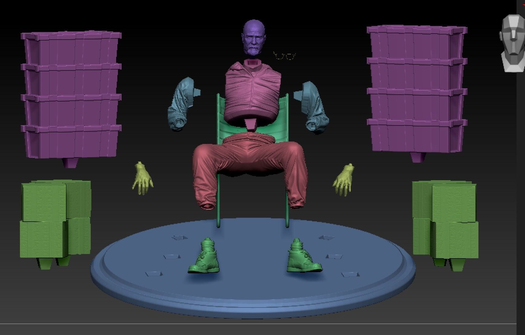 Jared France - Heisenberg - Breaking Bad for 3D Print