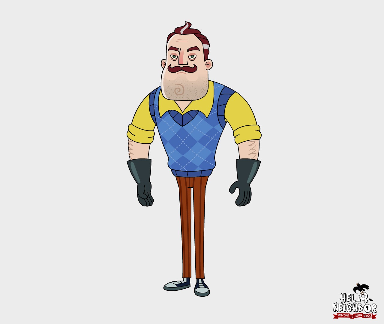 tinyBuild Games - Welcome to Raven Brooks: Main Character Design