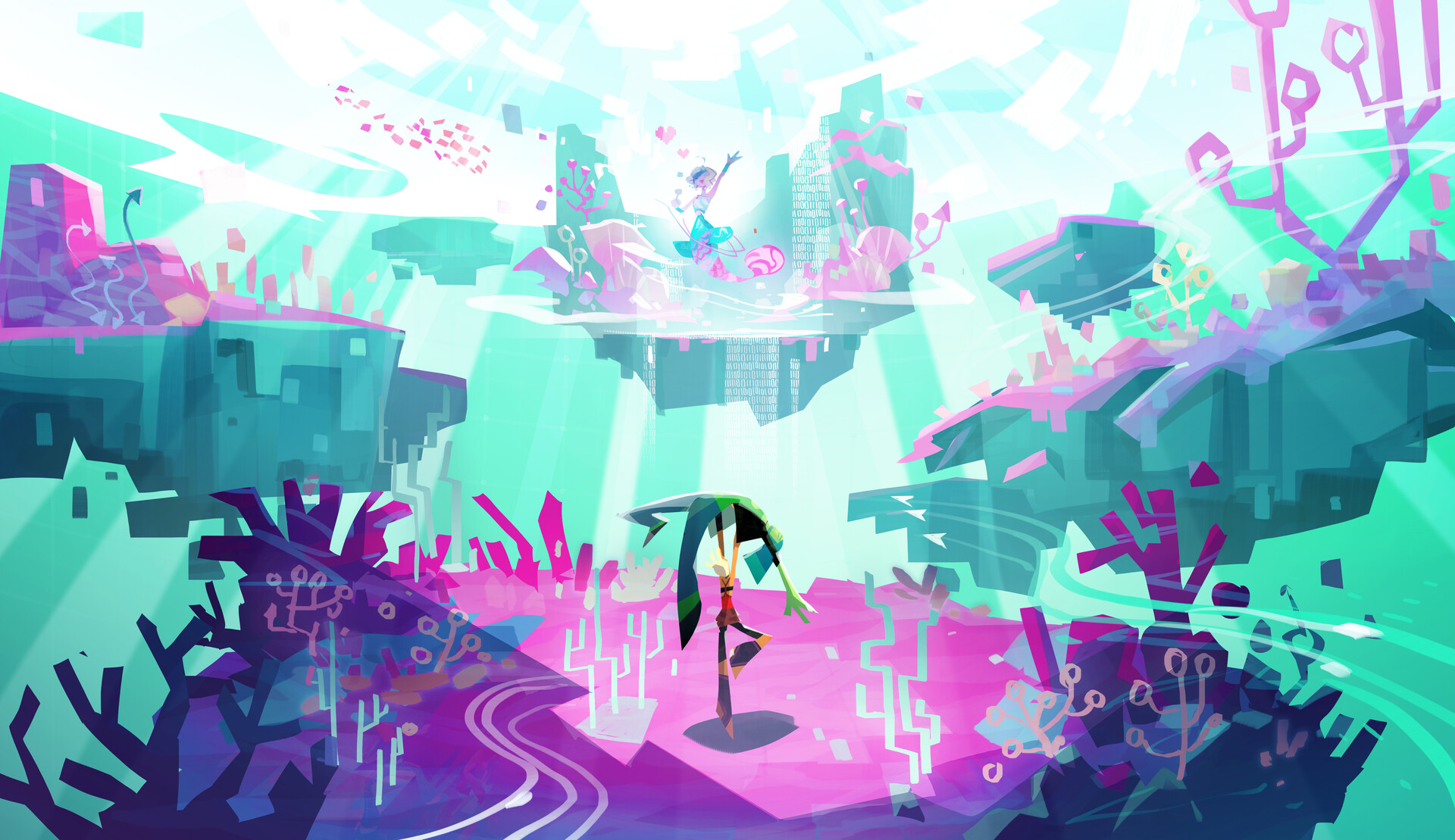 SillyJellie (Ellie) - No Straight Roads concept art