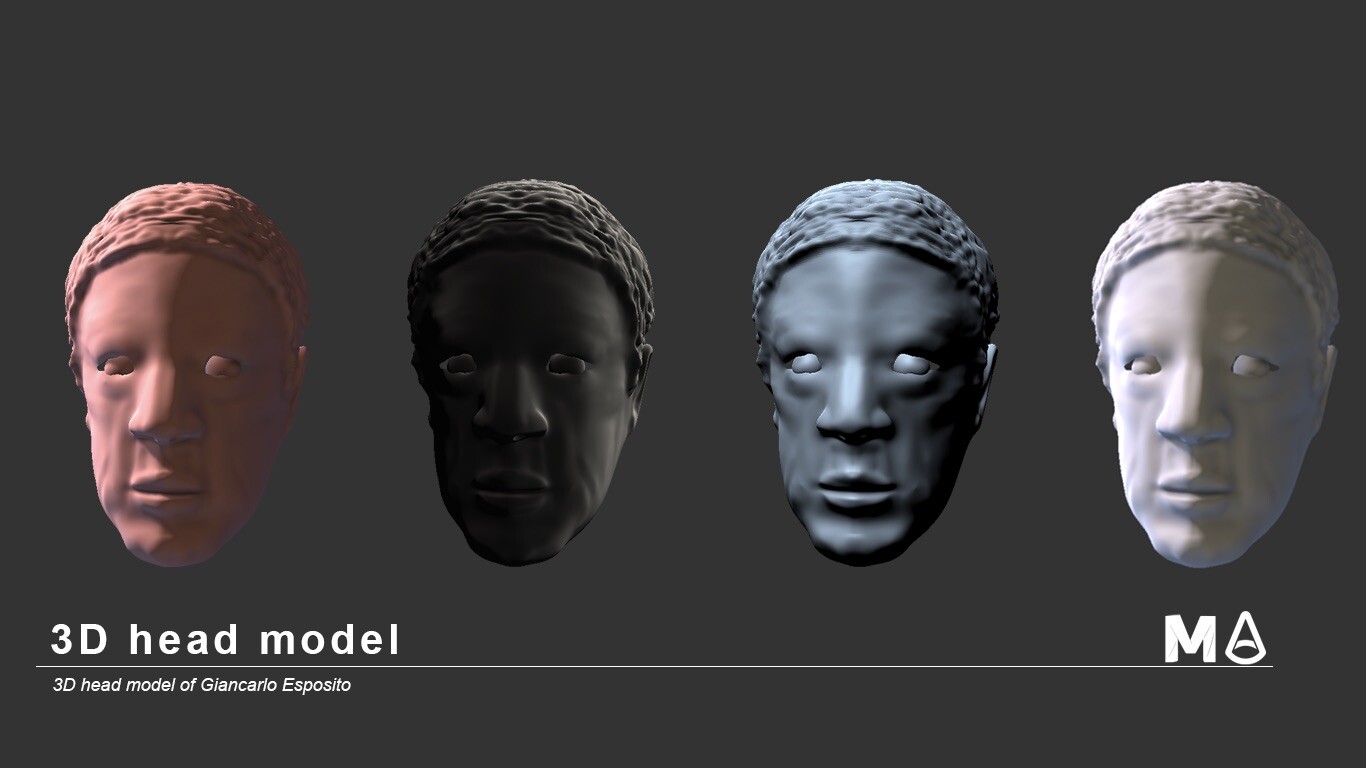 ArtStation - Head Model