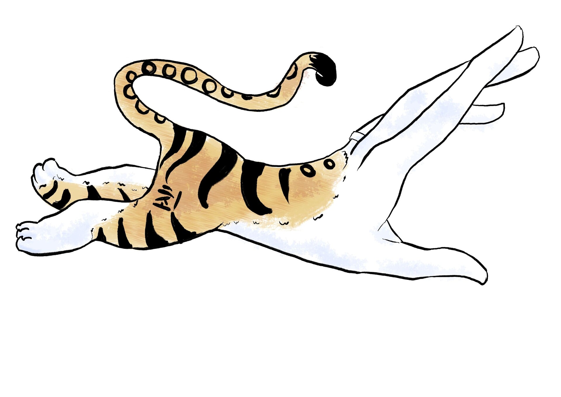 ArtStation - Hand Tiger