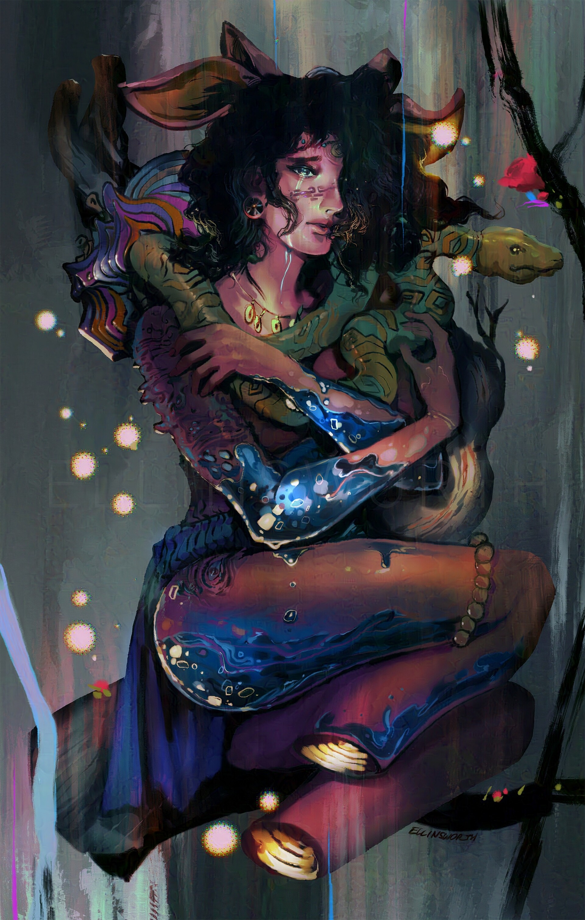 ArtStation - "Caught" / Inkploy-019