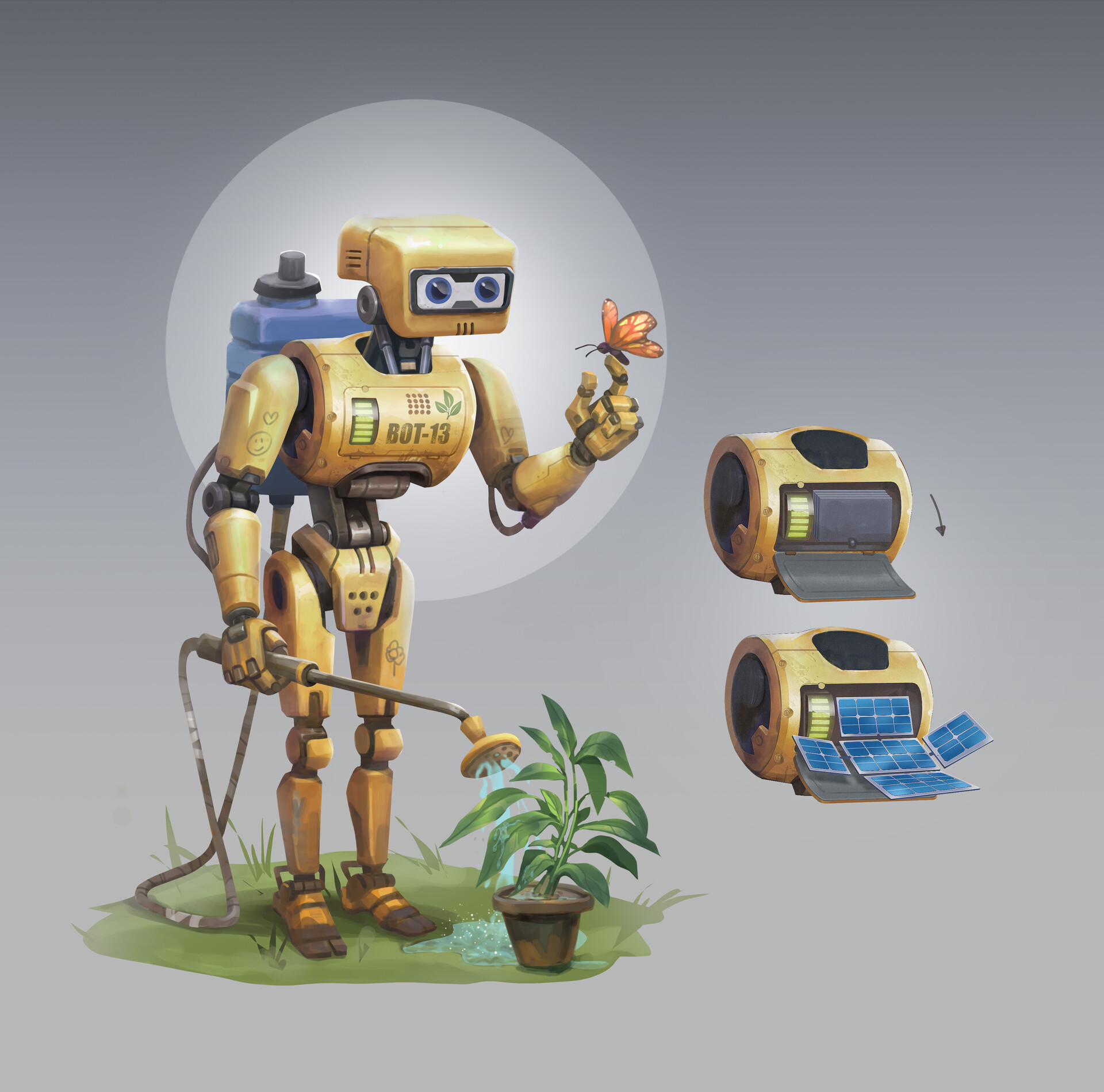 ArtStation - robot_gardener