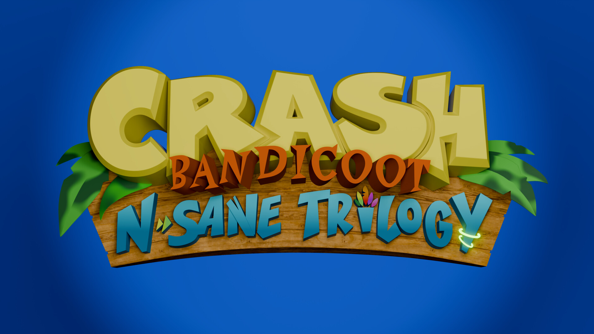 ArtStation - Crash Bandicoot N-Sane Trilogy Logo