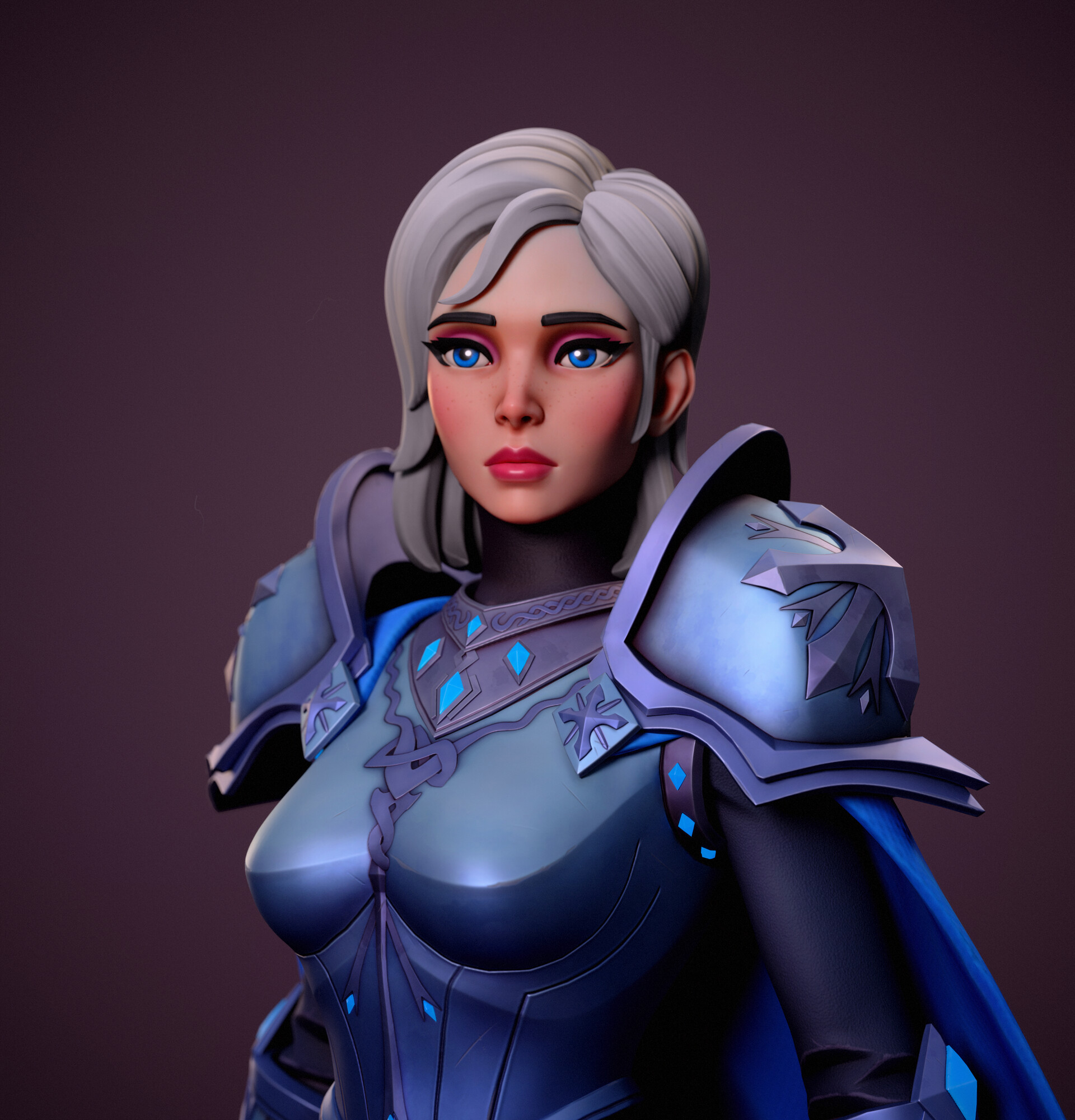 ArtStation - Frozen Knight