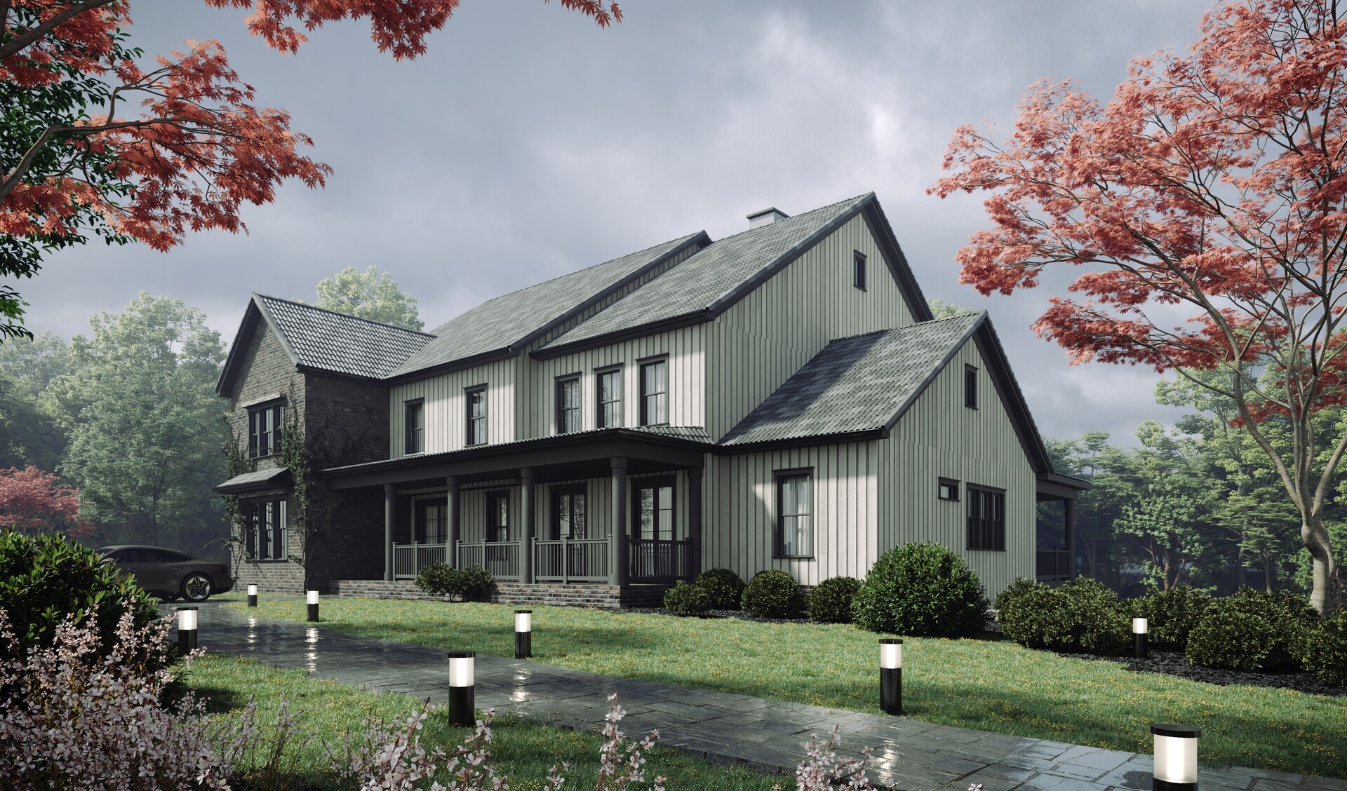 ArtStation - USA house